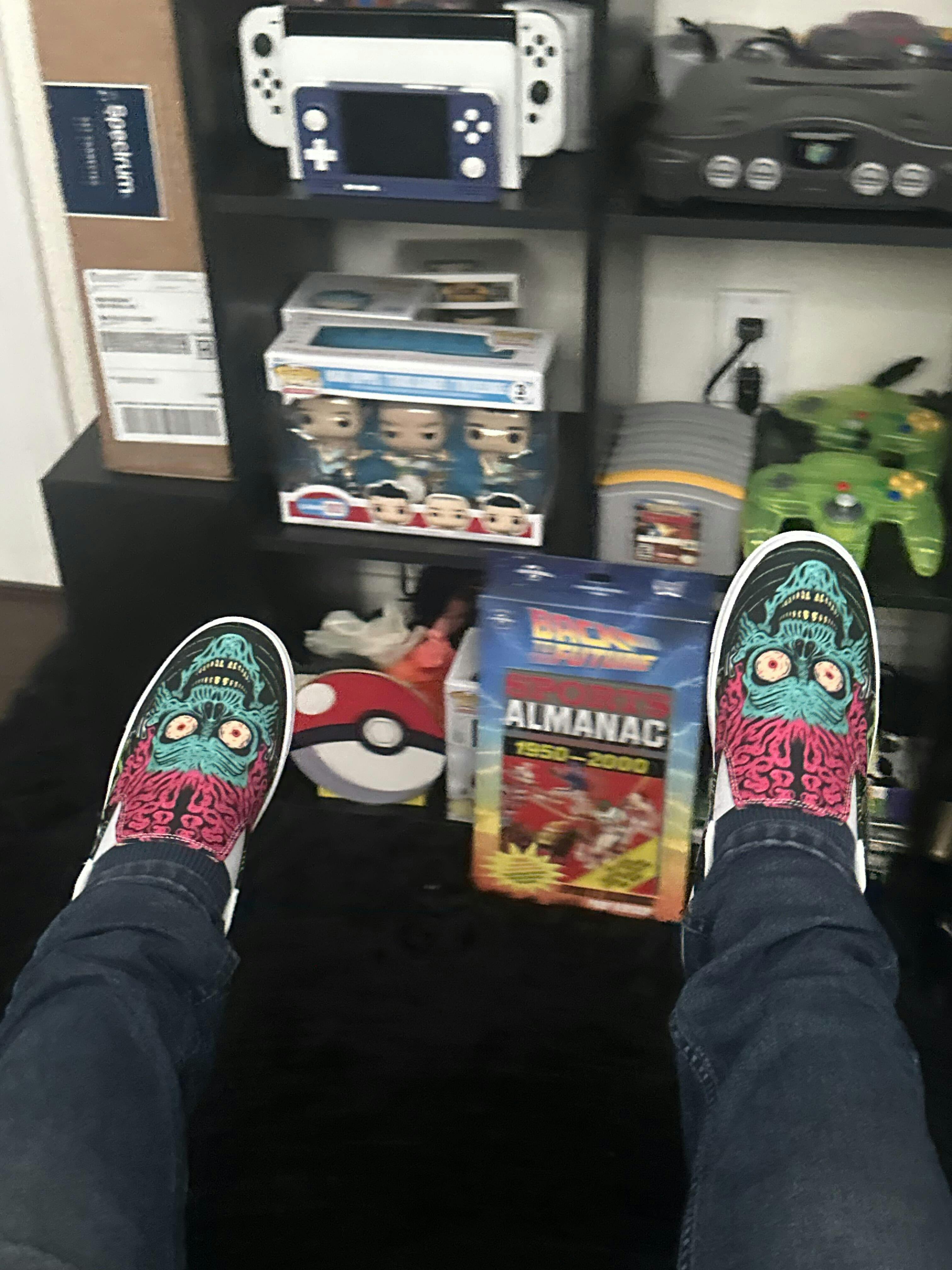 Mars Attacks! Slip-on Shoes – Midnight Monster Society