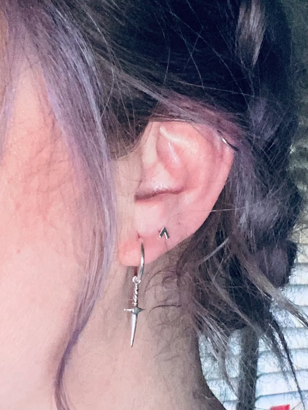 Super Fine Chevron Studs – Midsummer Star