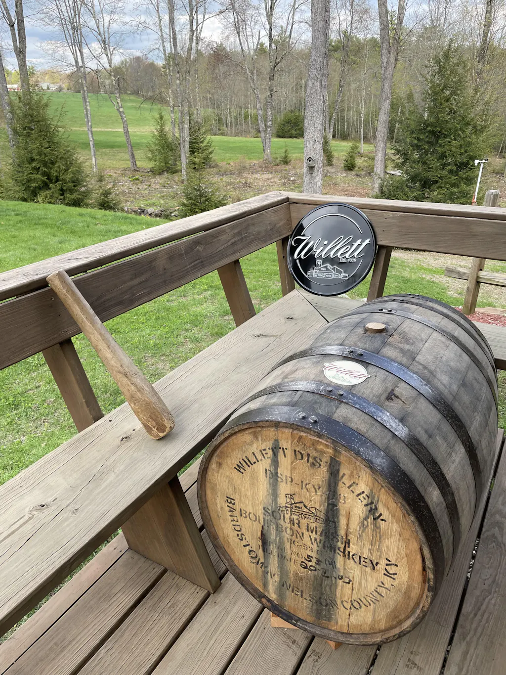 Willett Bourbon Barrels - Freshly Emptied & Once Used