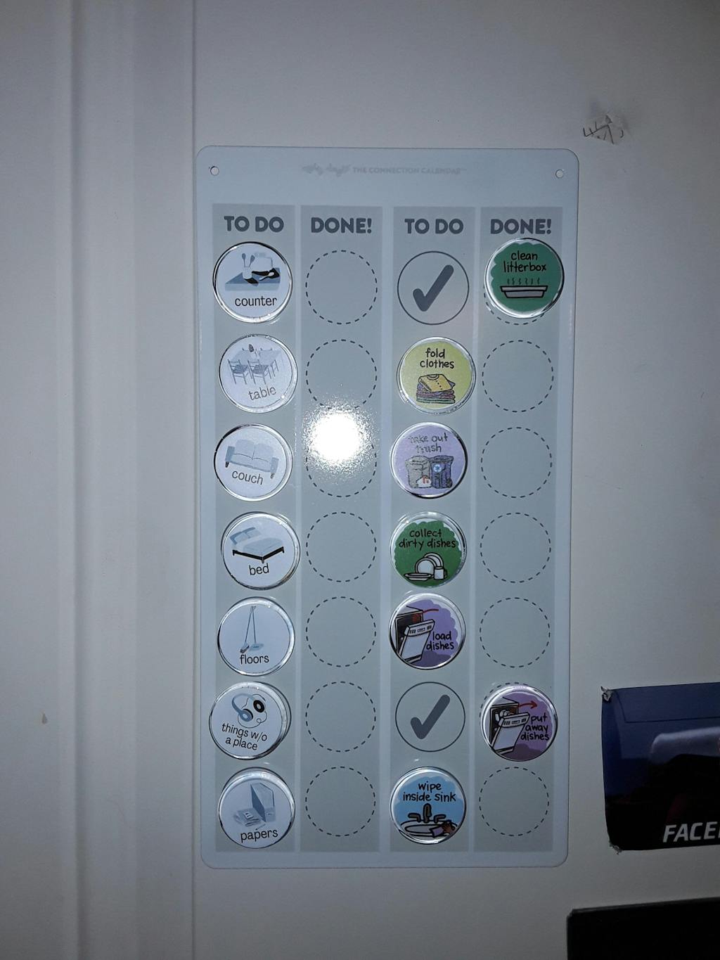 Magnetic Task Chart for Chores and Room Resetting with KC Davis ...