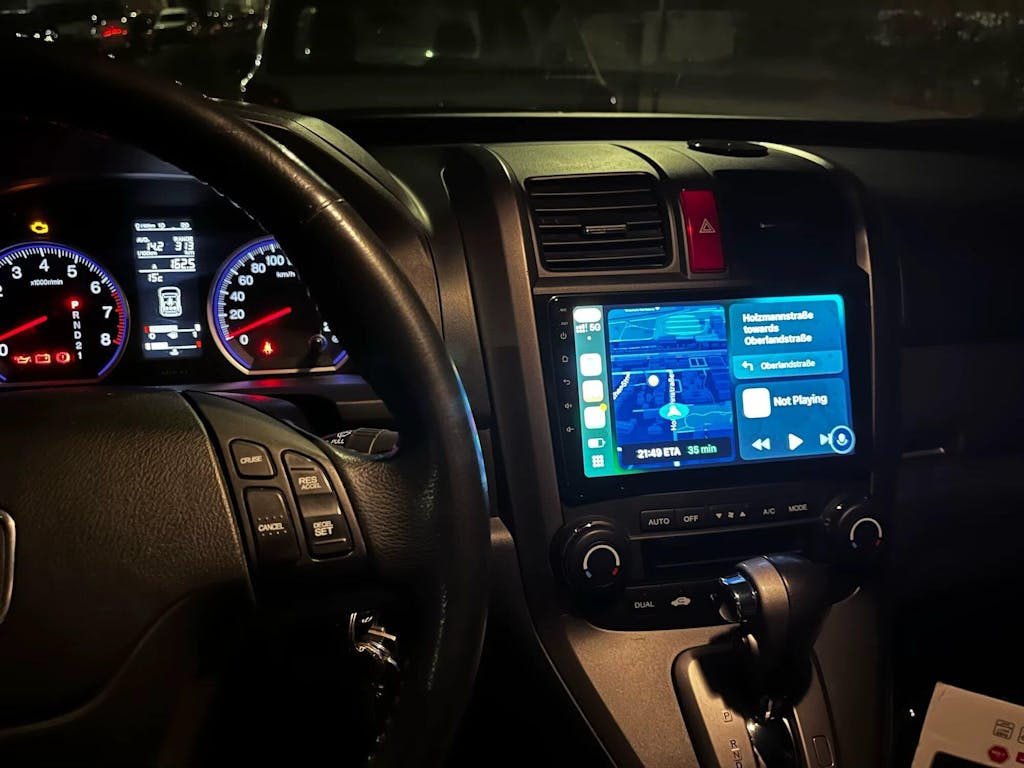 9" Android CarPlay Screen For Honda CR-V 2006-2011 Wireless CarPlay Au – MIGHTY TECH STORE