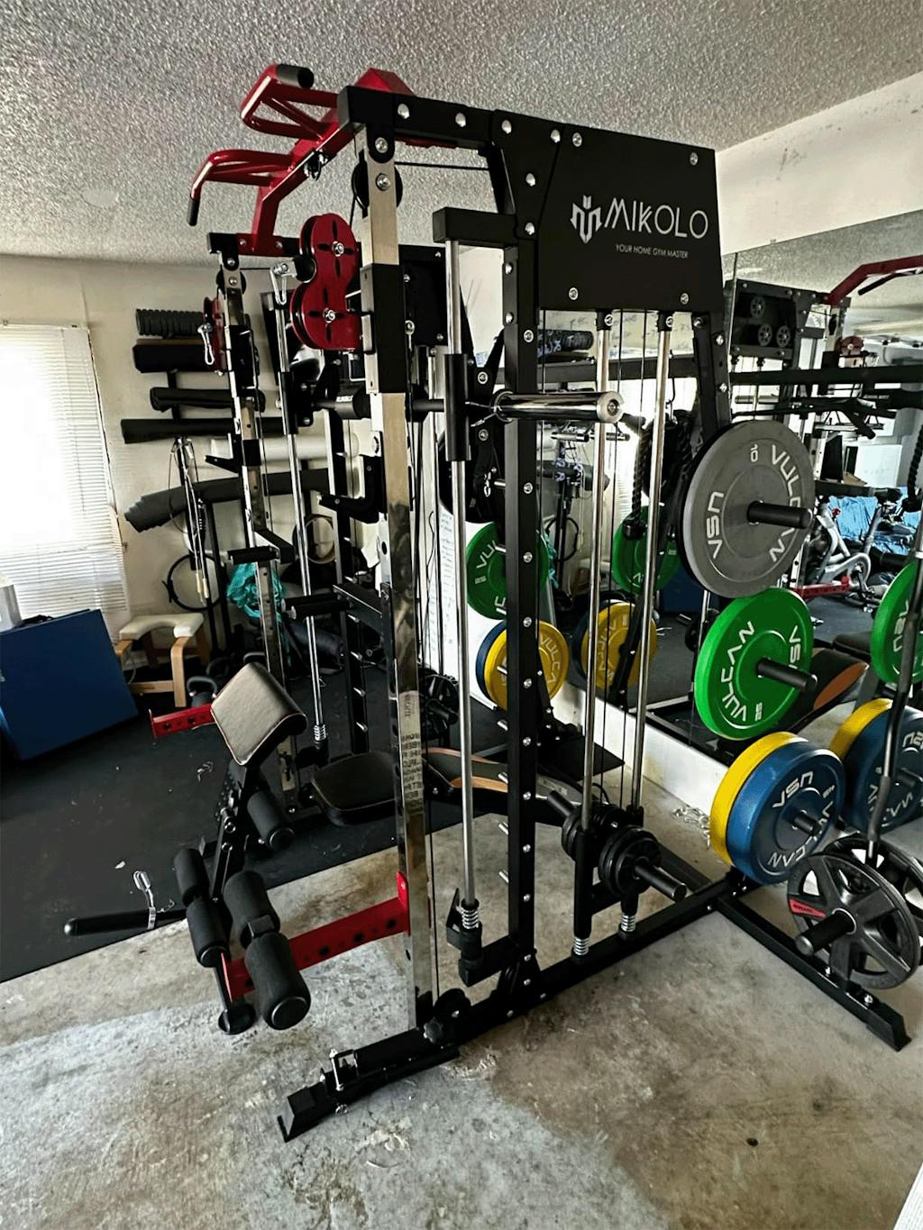 Mikolo M4 Home Gym Smith Training System, Functional Smith Machine ...