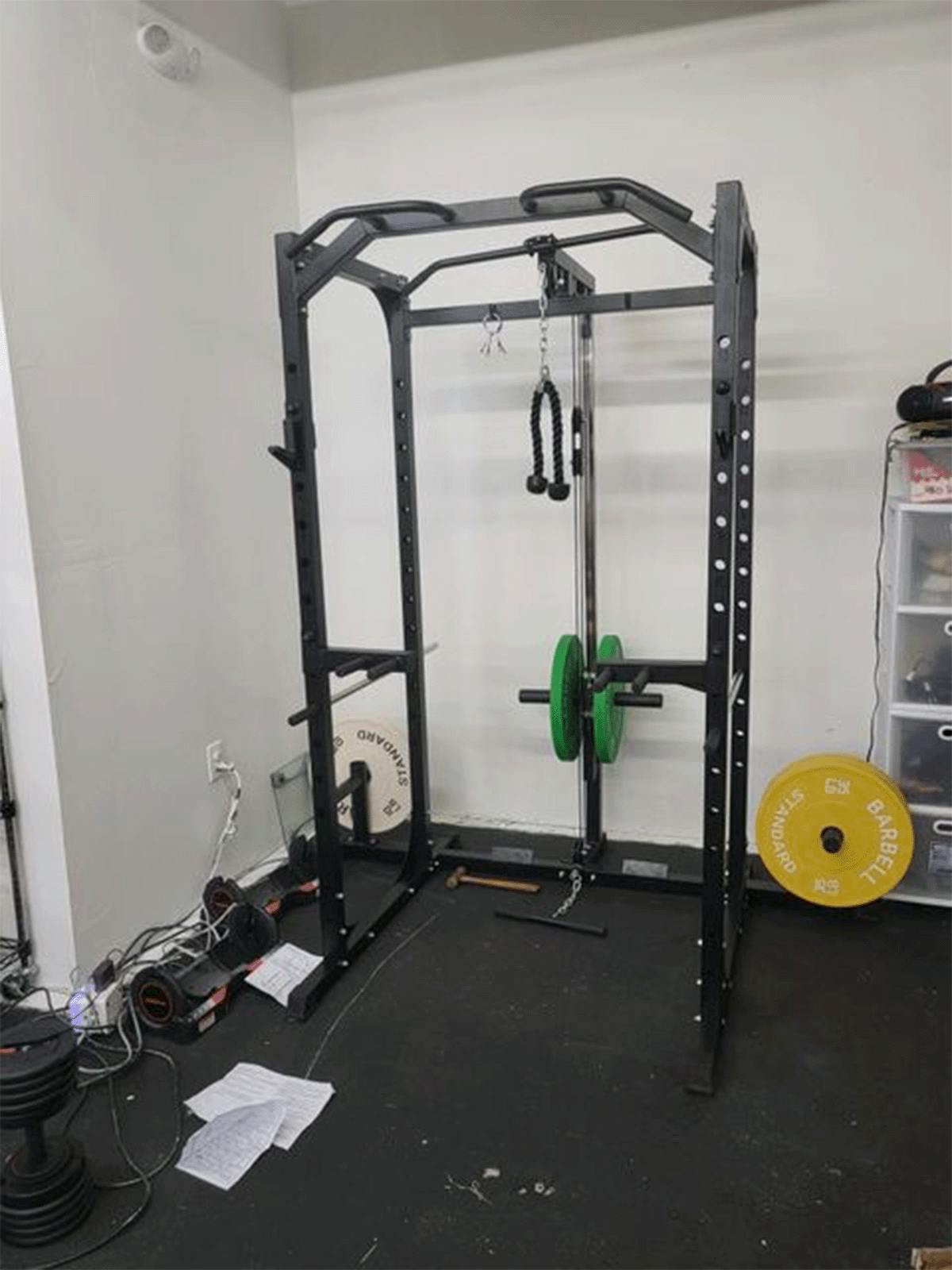 Mikolo F4 Power Cage with LAT Pulldown System – Mikologym