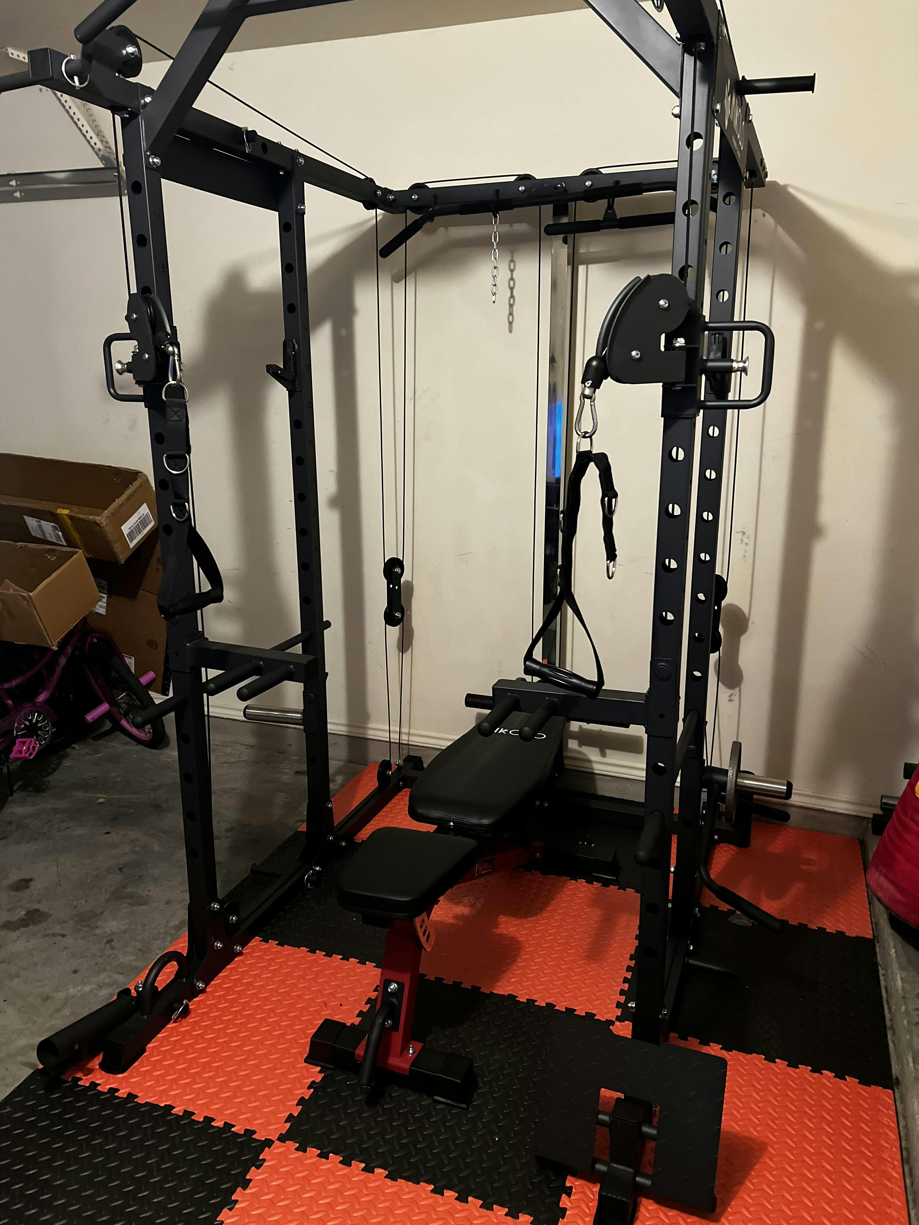 Mikolo Non-slip Adjustable Weight Bench