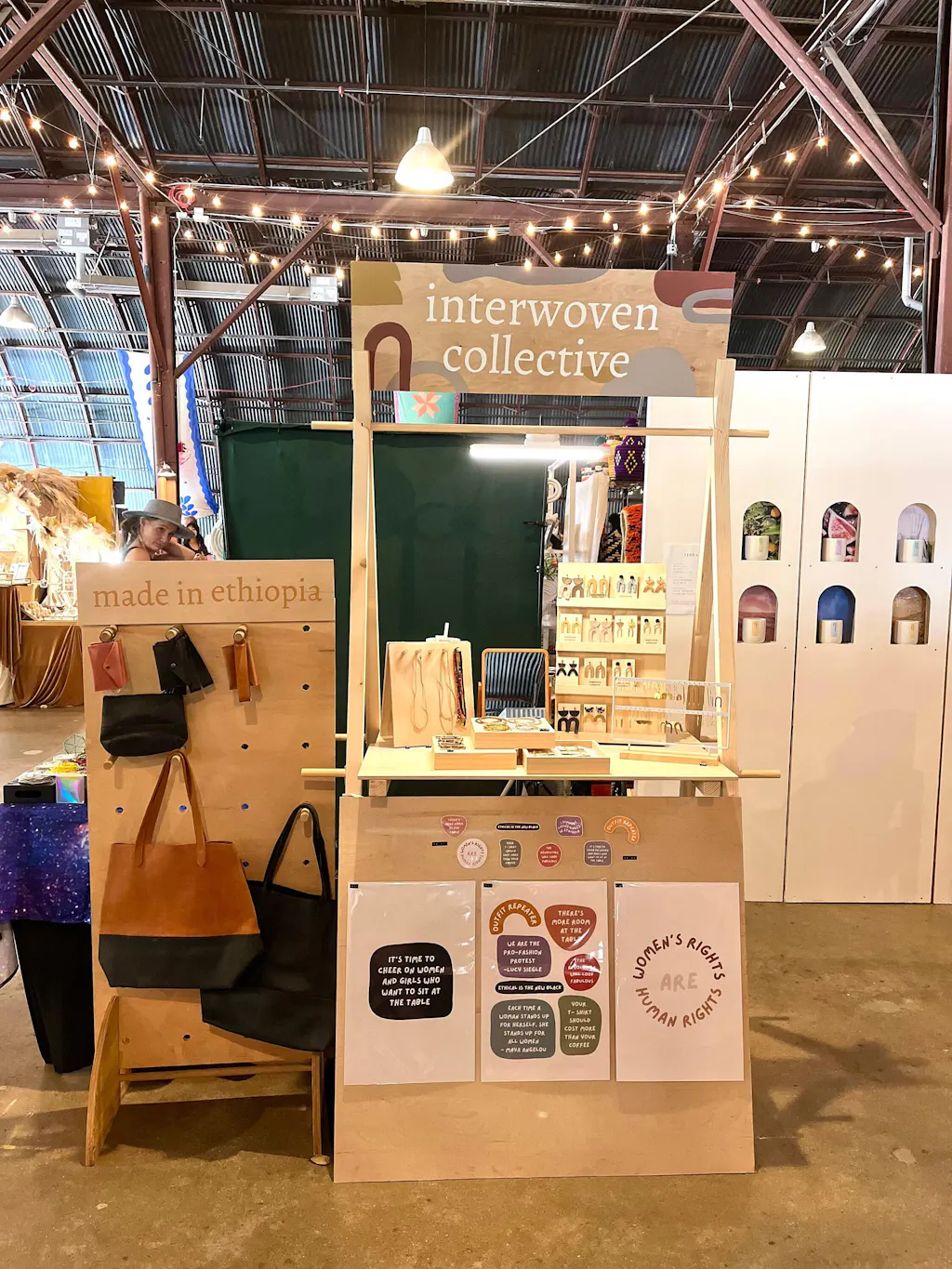 Natural Wood Market stall – 4 Configurations for Trade Shows & Pop-Ups ...