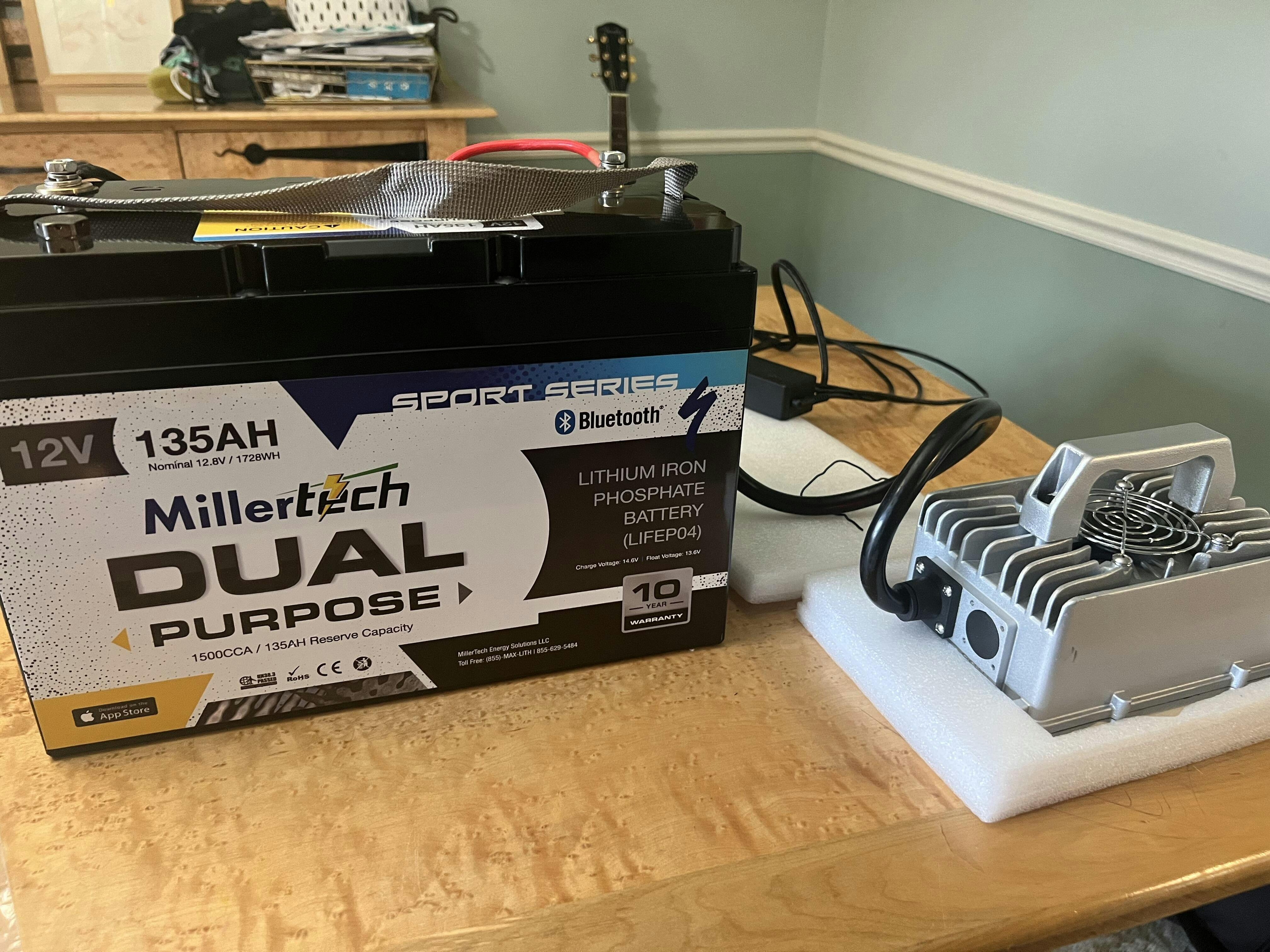 12V 20A On-Board Lithium Battery Charger (1220M) - Miller Tech