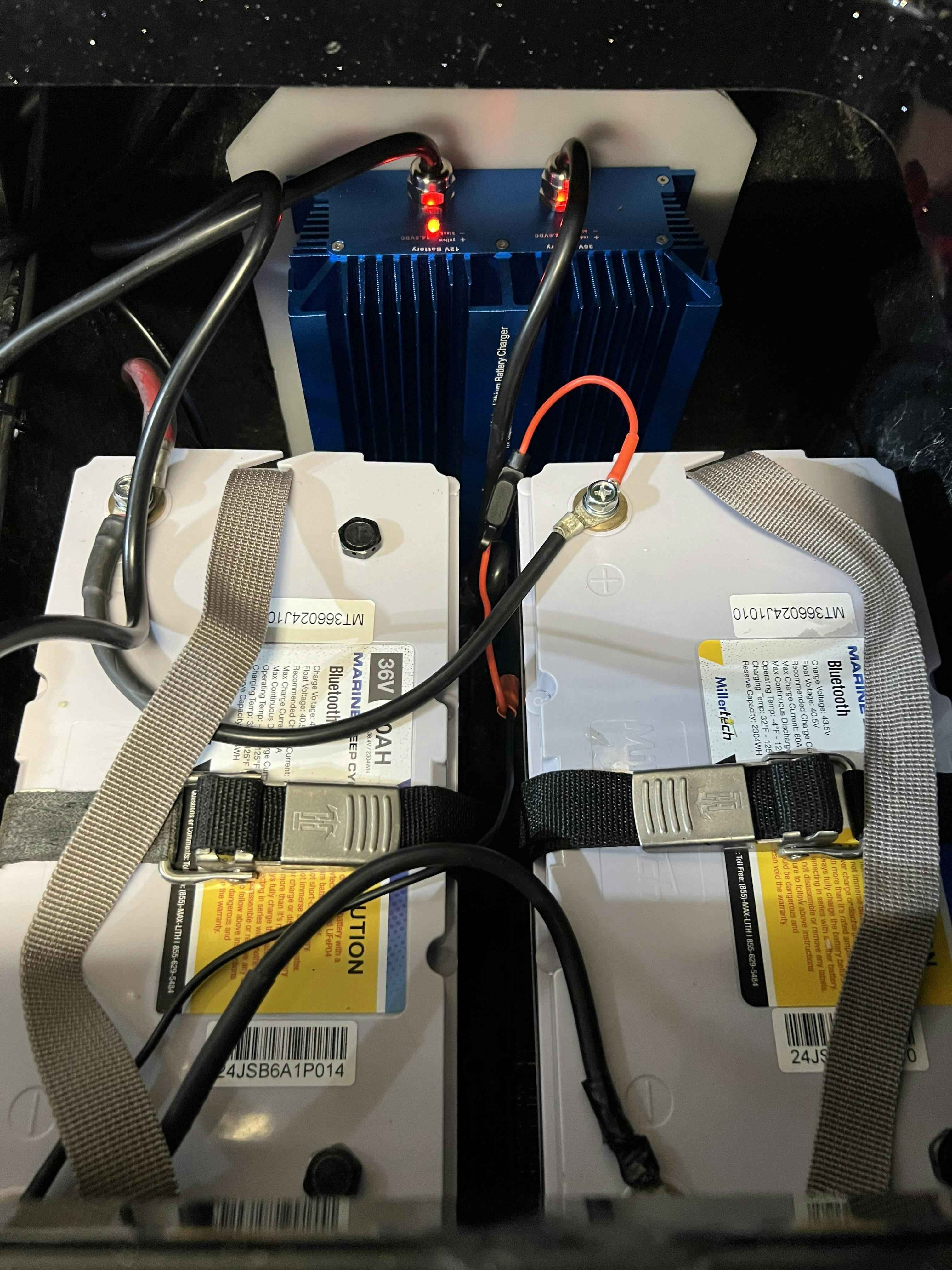 36V 60AH Marine Trolling Battery (3660-BT) - Miller Tech