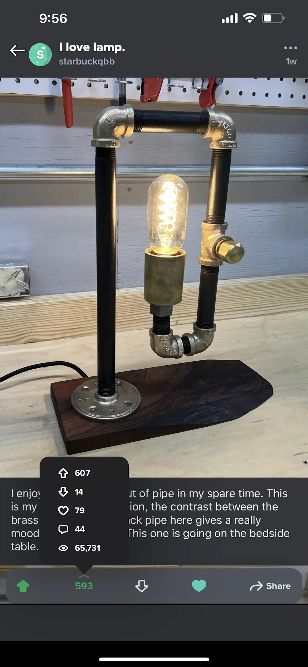 Brass Pipe Lamp Switch - Steampunk Lamp Parts – MillerLights