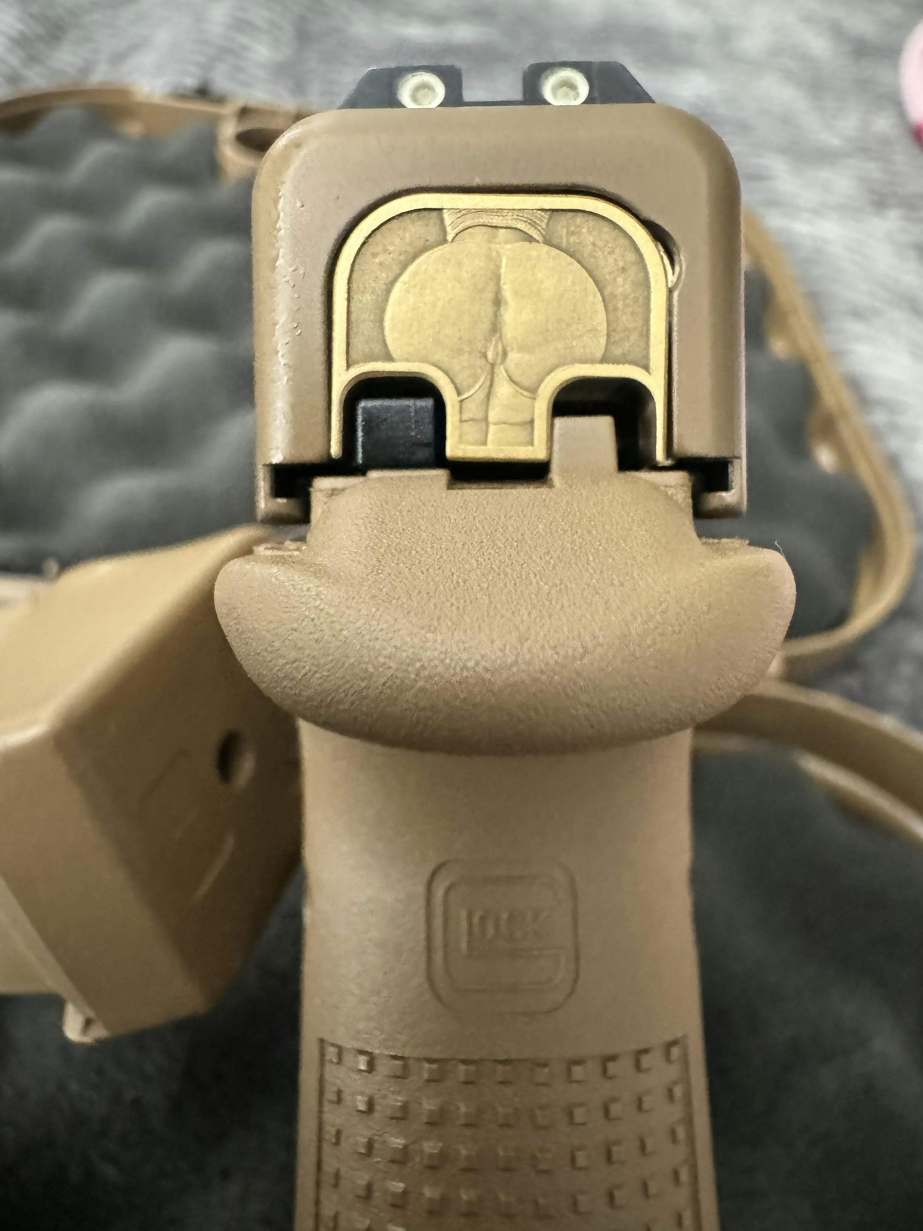 "Georgia Peach" 3D Slide Back Plate – MILSPIN