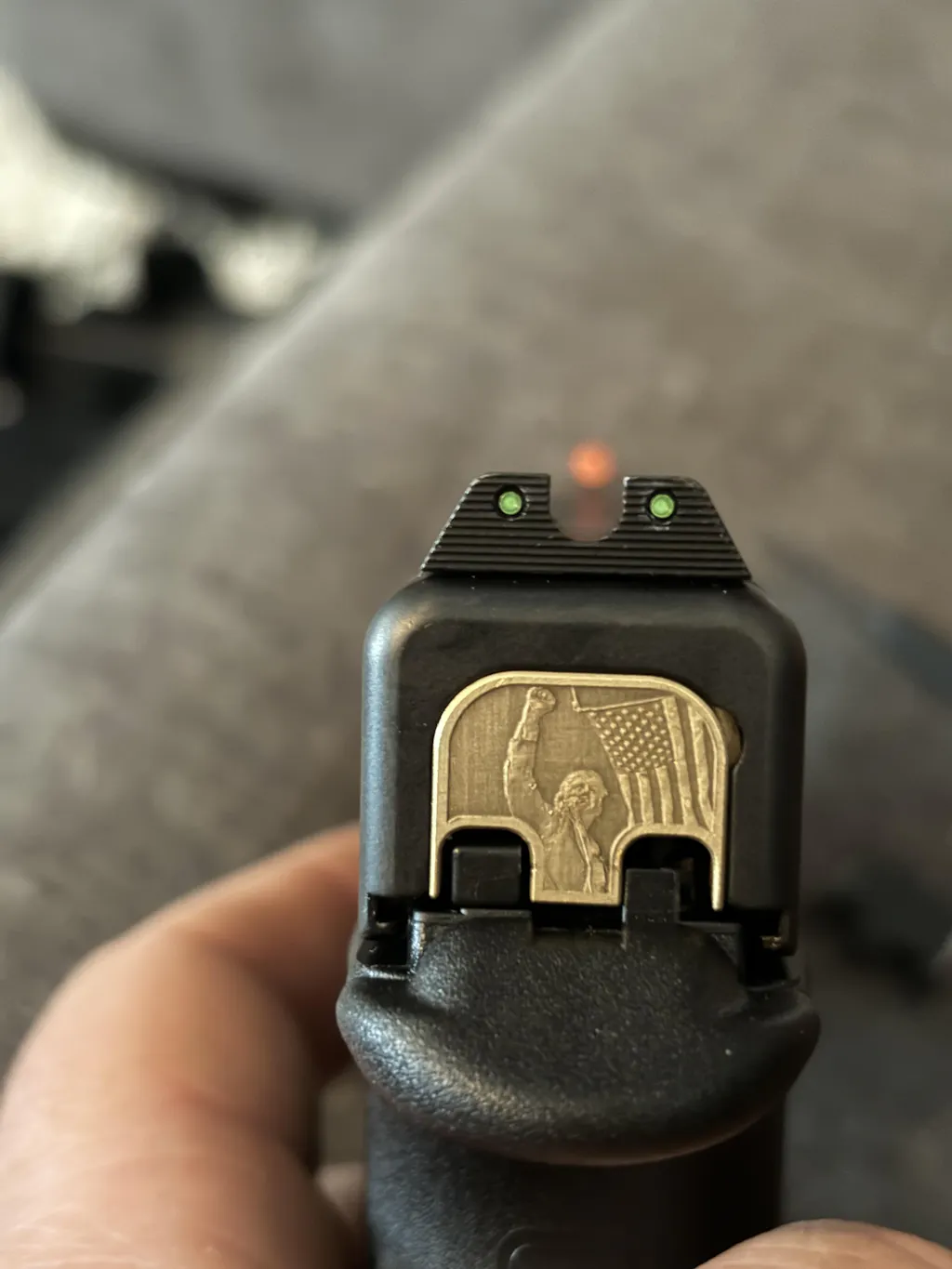 THE President Trump 3D Glock Slide Back Plate – MILSPIN
