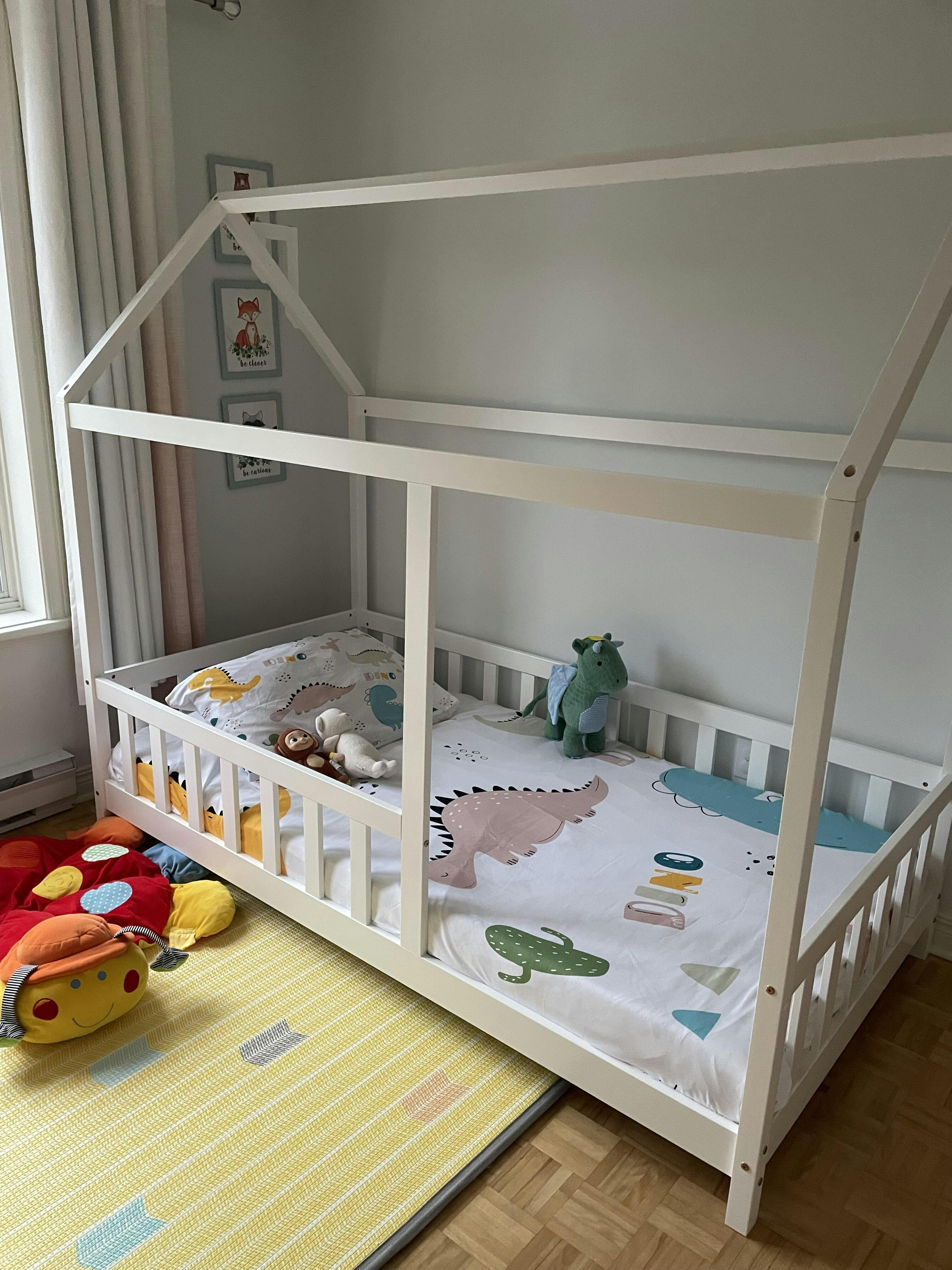 MIMI BEDS - ARY Montessori Childrens Wooden Floor Bed - House Bed for ...