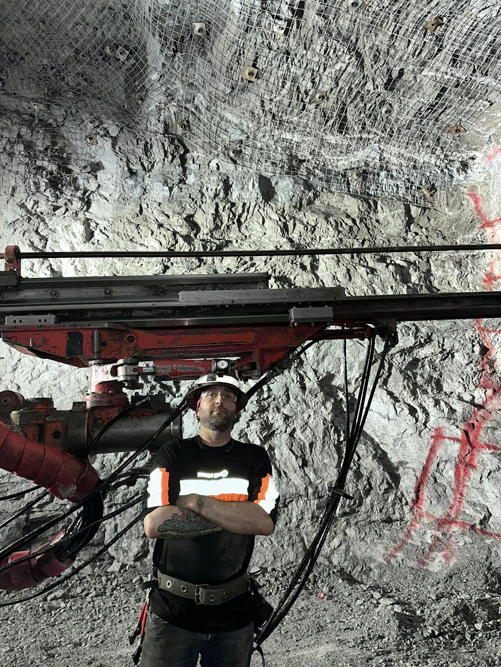 Miner Strong | ANSI Class 2 Reflective Long Sleeve Safety Shirt w/ Hi ...