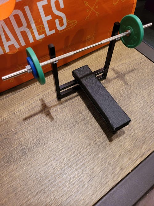 The Original Mini Barbell | Stainless Steel Model Barbell + PR Tracker