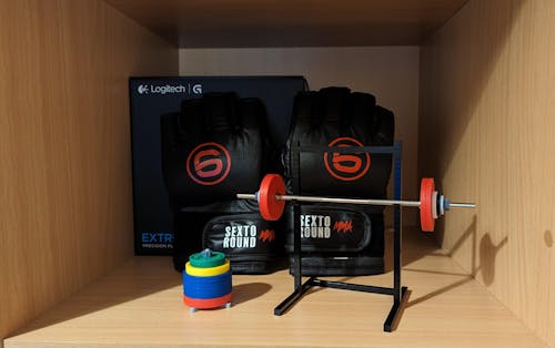 The Original Mini Barbell | Stainless Steel Model Barbell + PR Tracker