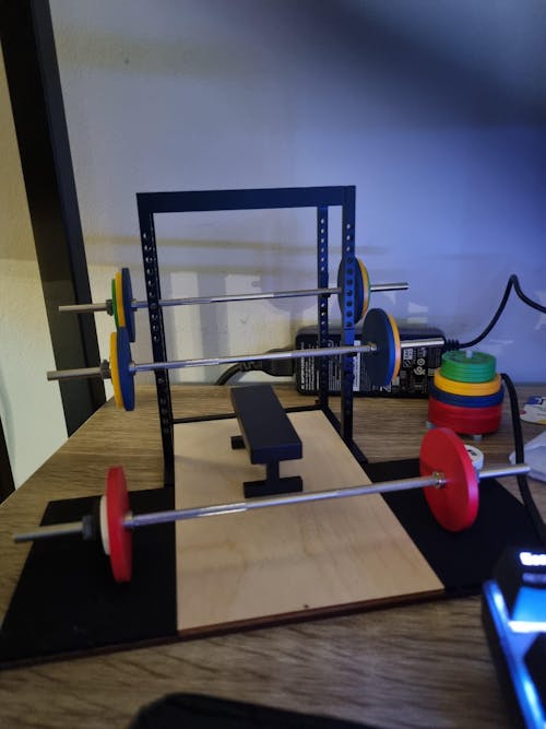 The Original Mini Barbell | Stainless Steel Model Barbell + PR Tracker