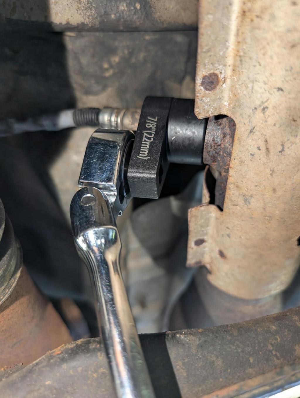 O2 Sensor Socket Set - 3/8" & 1/2" Drive, 7/8" & 22mm O2 Sensor Wrench ...