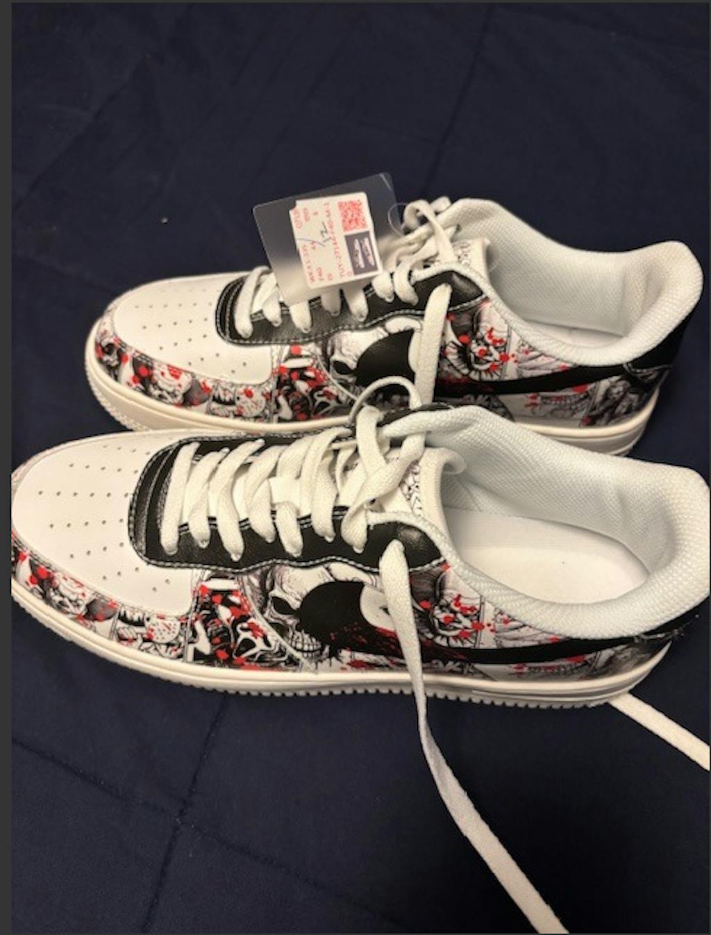 Poke Ampharos Air Force Sneakers Checkerboard Custom Pokemon NAF Shoes ...