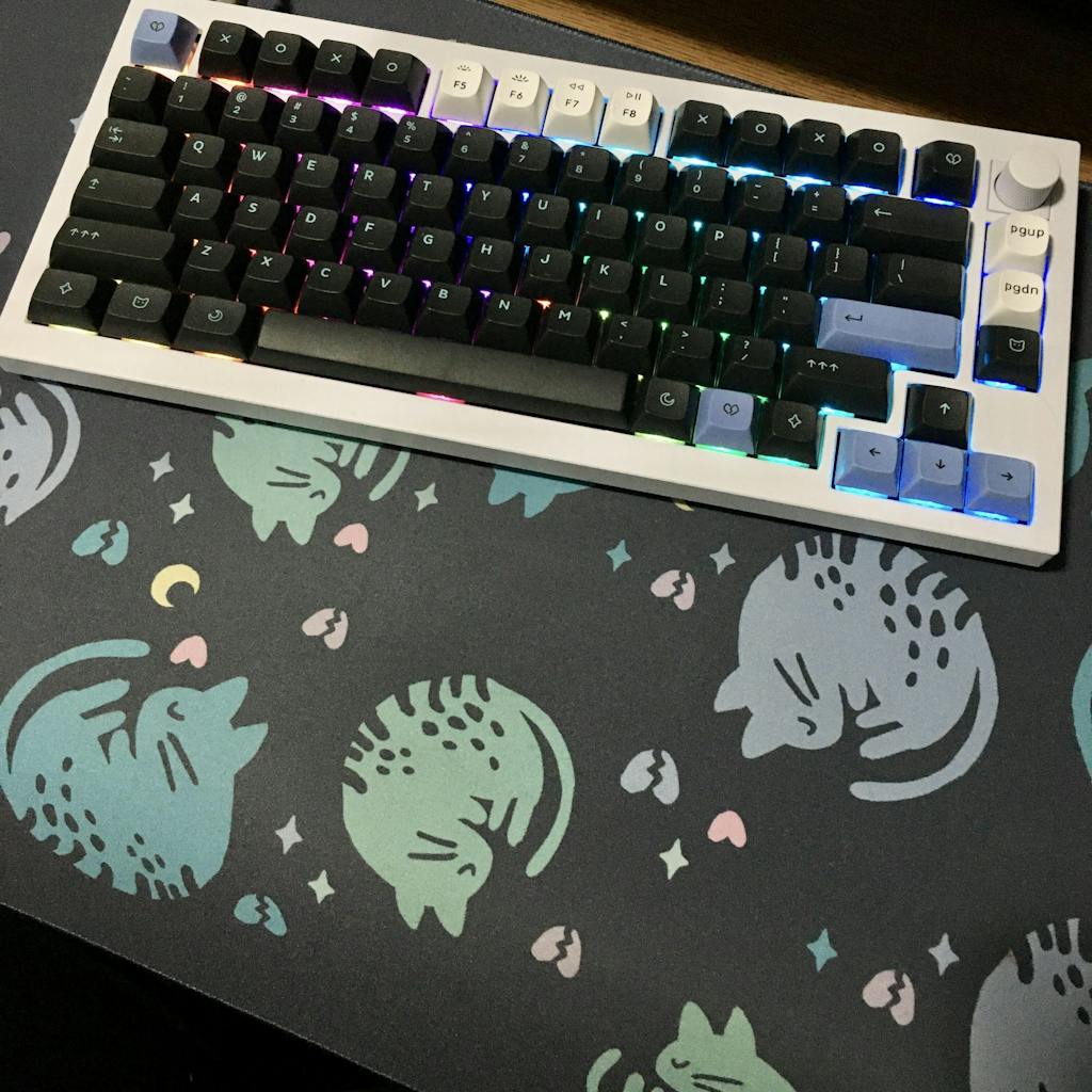 DSS Sad Girl Keycaps by Mintlodica® Bring joy to your workspace!