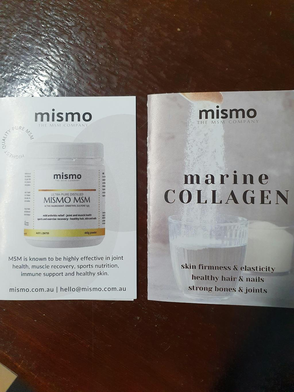 MISMO MSM – MISMO Body Care