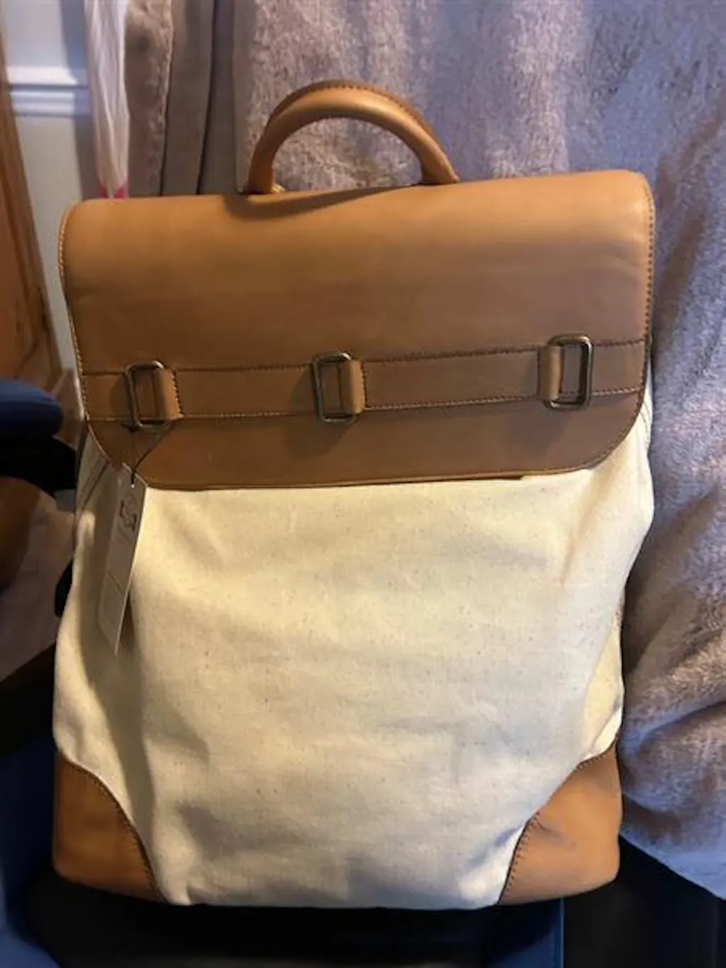 Heritage Waxed Canvas Steamer Backpack No. 2