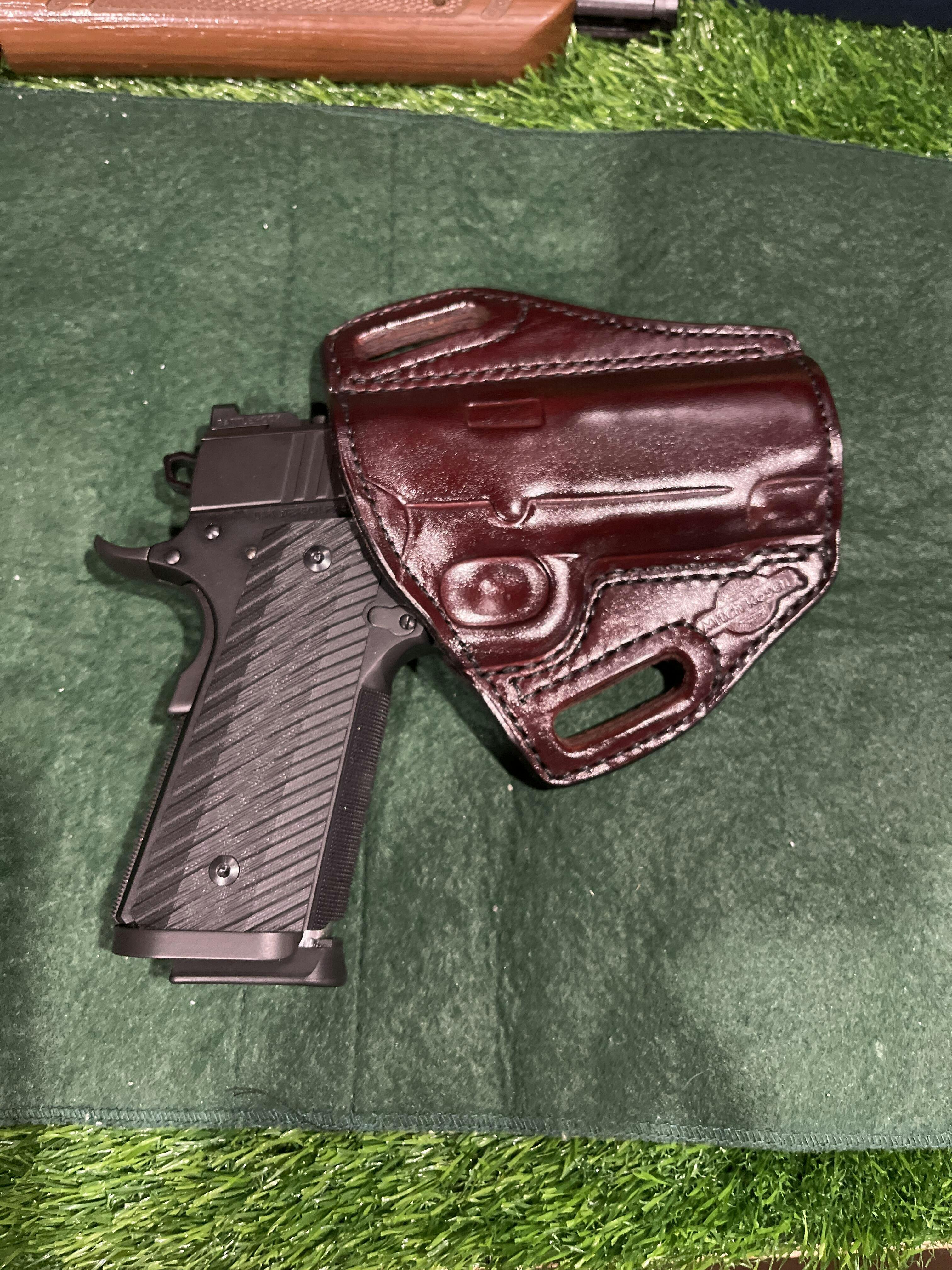 5JR Full Length Leather Concealment Holster 5JR-FD – Mitch Rosen ...