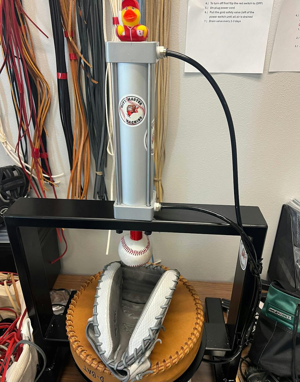 Mitt Master Machine Baseball and Softball Glove Break-in Machine