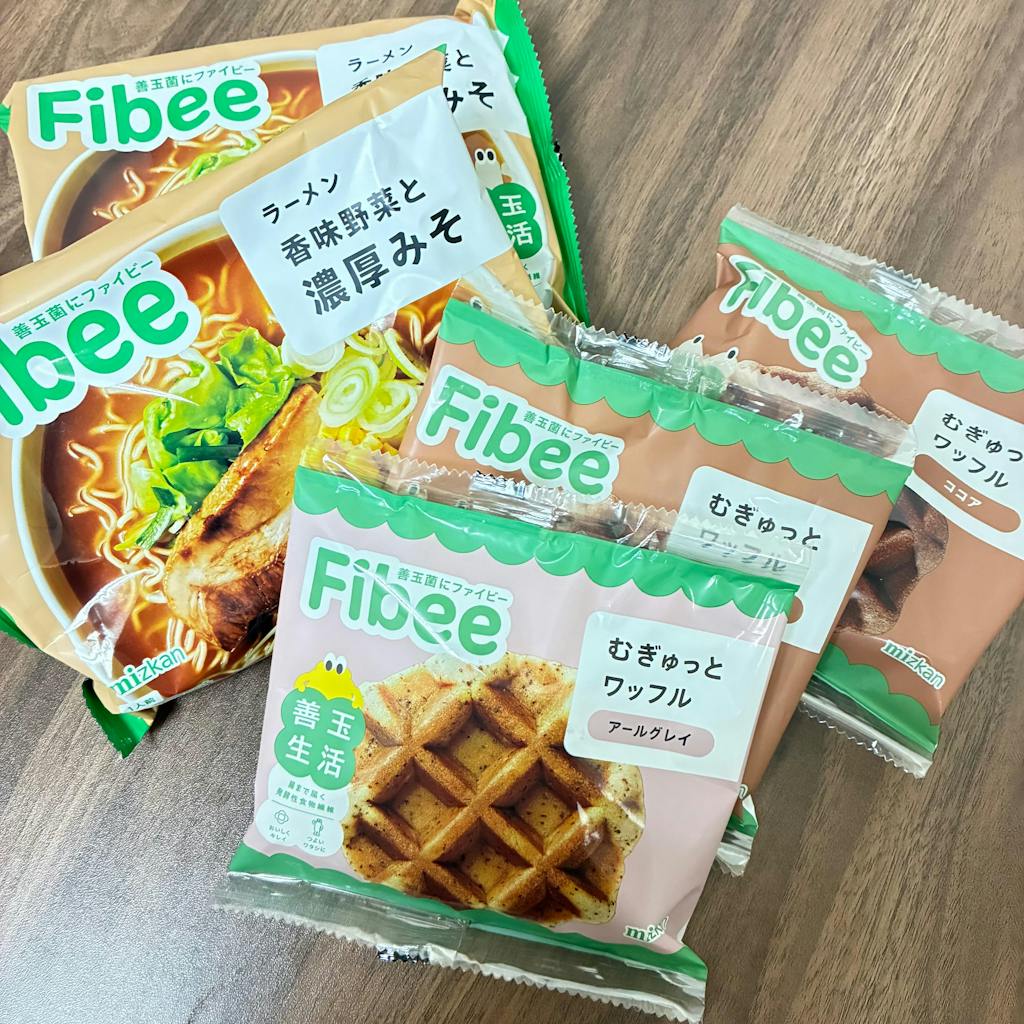 Fibee むぎゅっとワッフル ココア｜mizkan(ミツカン)公式通販