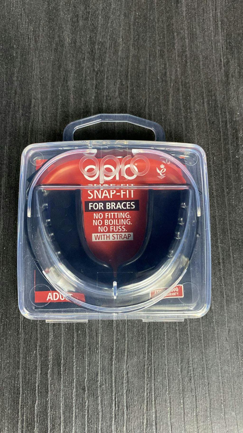 Protector Bucal OPRO UFC para brackets Negro Adulto – MMA Store Peru