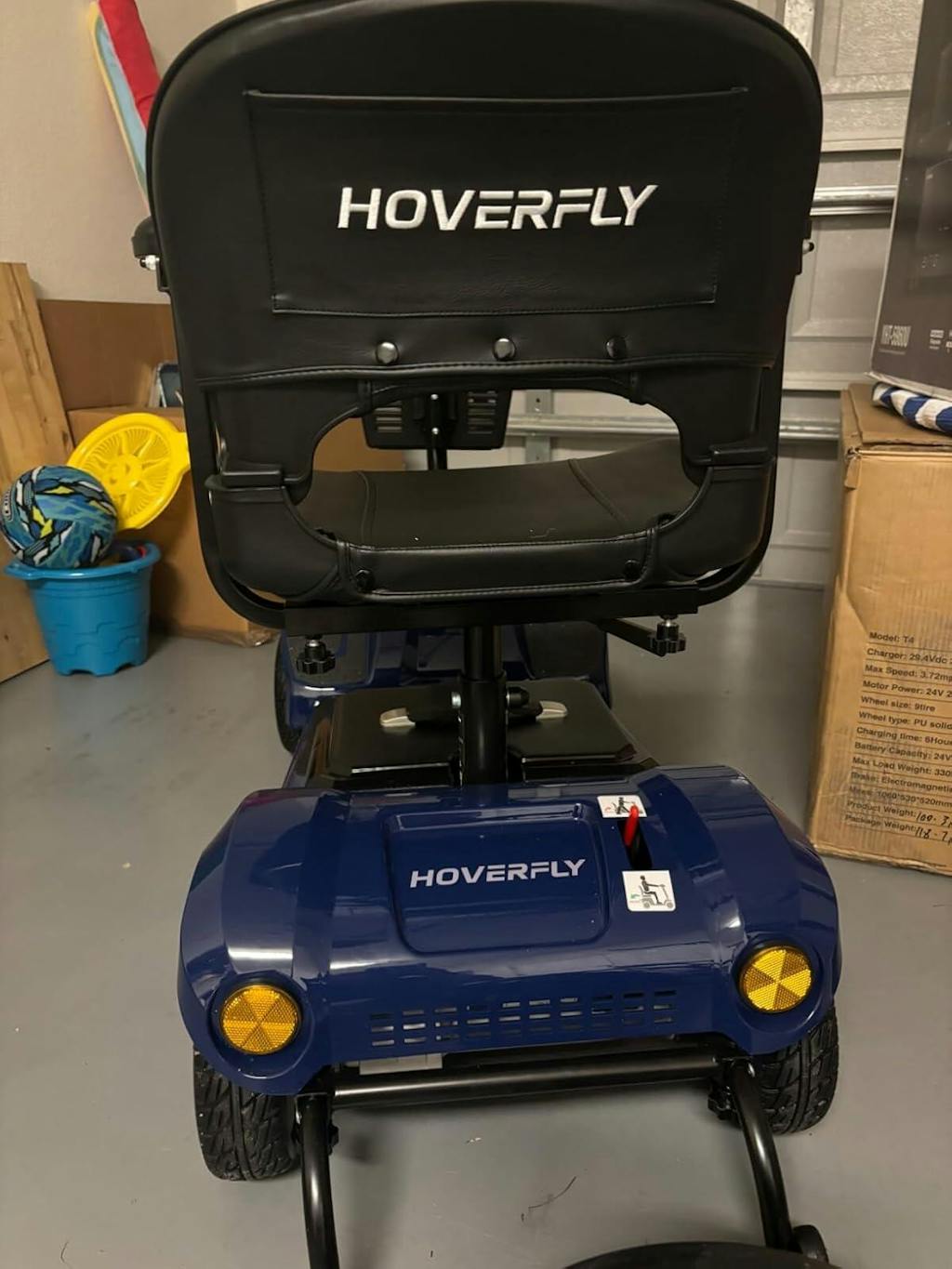 Hoverfly T4 Electric Four-wheel Mobility Scooter 9" 3.2MPH | Mobility ...