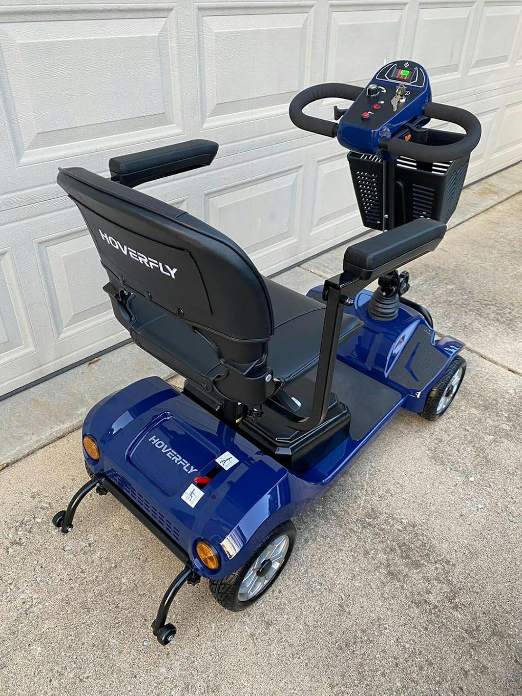 Hoverfly T4 Electric Four-wheel Mobility Scooter 9" 3.2MPH | 12.5Miles ...