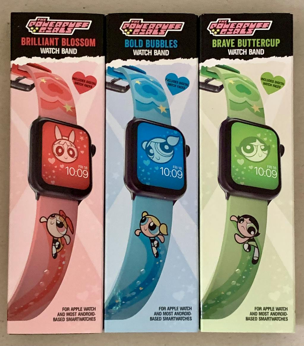 WARNER BROS. Powerpuff Girls Brilliant Blossom Apple Watch Band - MobyFox