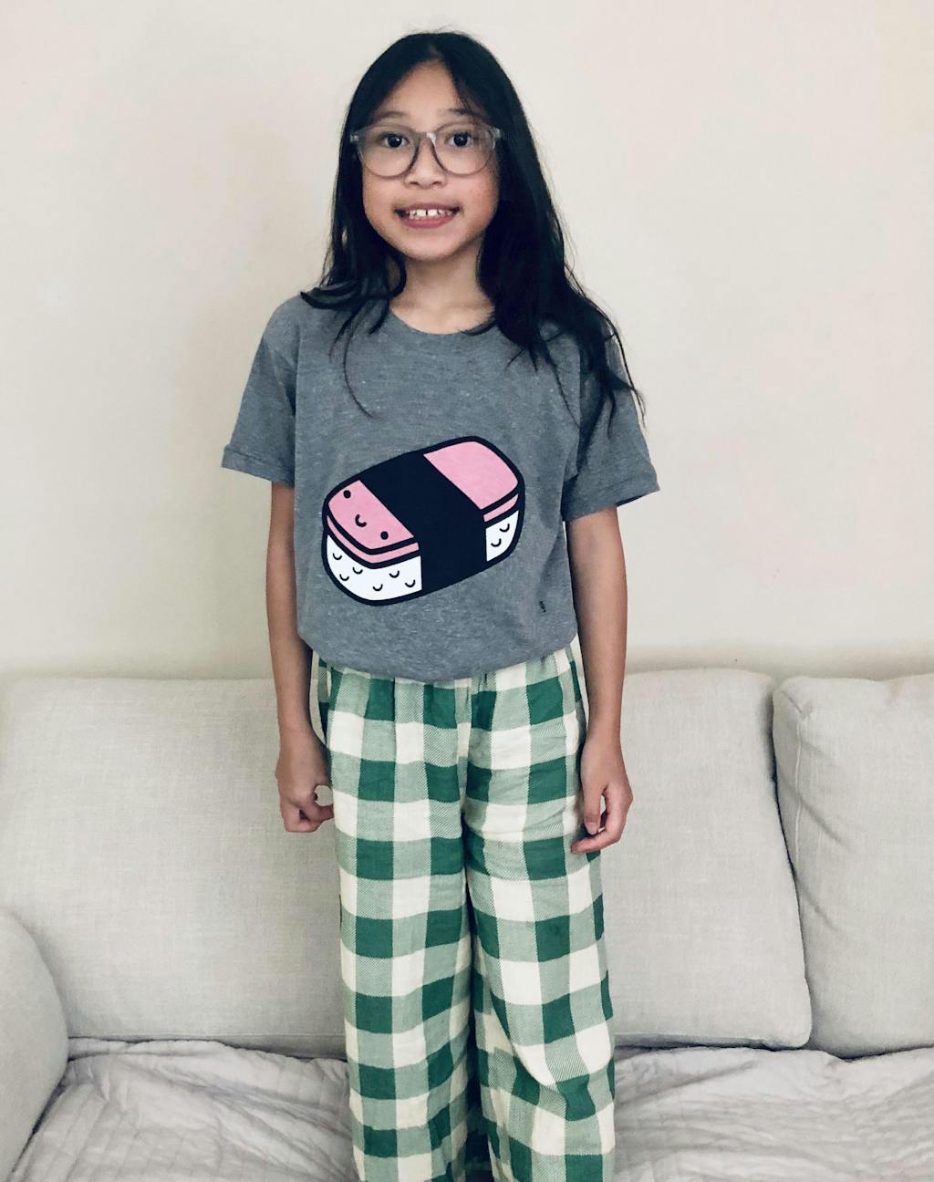 Kawaii Spam Musubi Baby + Kids + Adult Graphic Tee – Mochi Kids