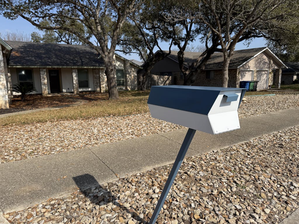 The Modbox Mid-Century Modern Curbside Mailbox – modbox USA