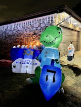 Dinokkah the Hanukkah Dinosaur