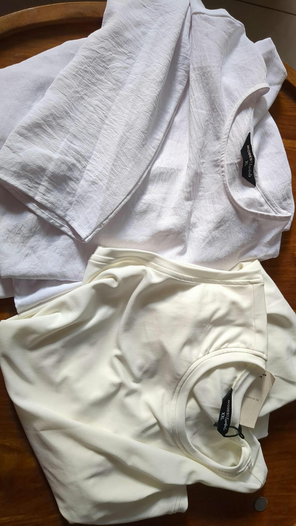 White Layering Essential Dress – Modest Essentials