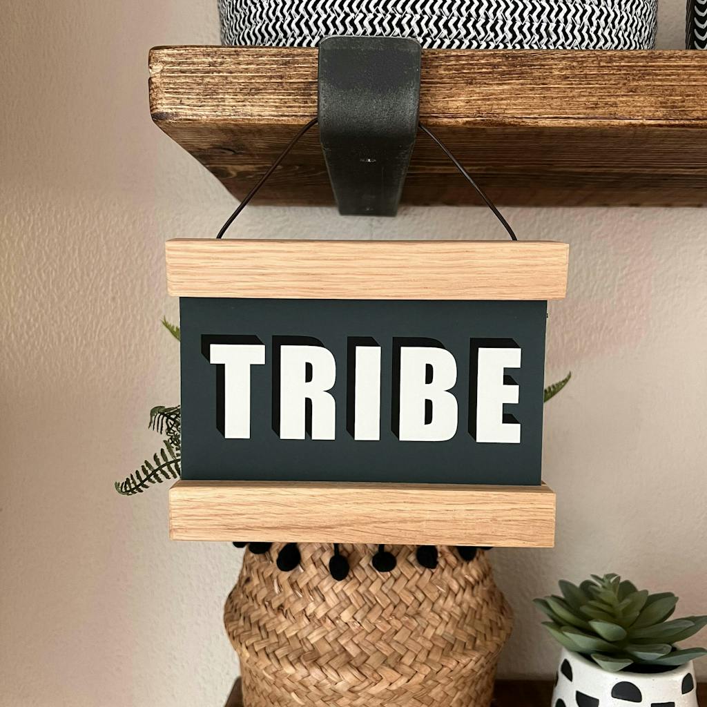 Mini Word Hanging Poster Print – Modo Creative