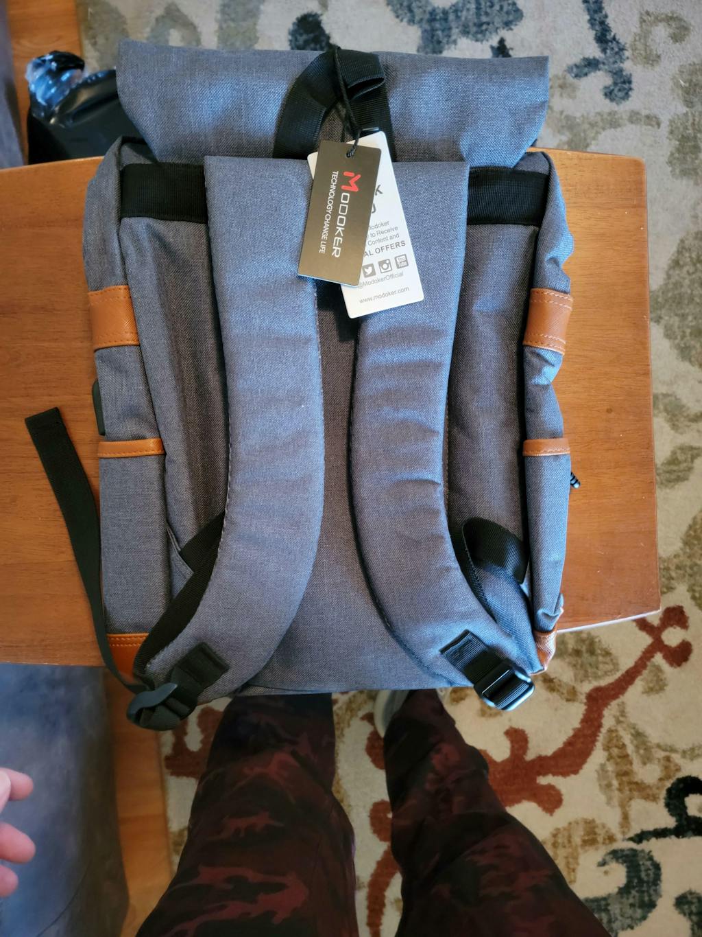 Vintage Casual Backpack for College & School | Modoker