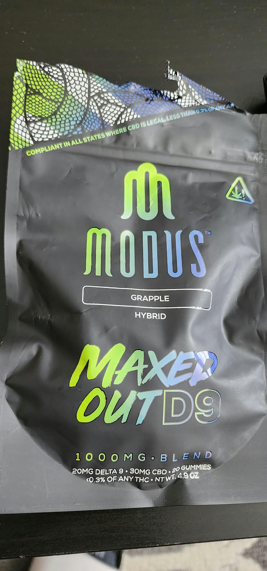 Modus Maxed Out Delta 9 CBD Gummies - Modus Brand