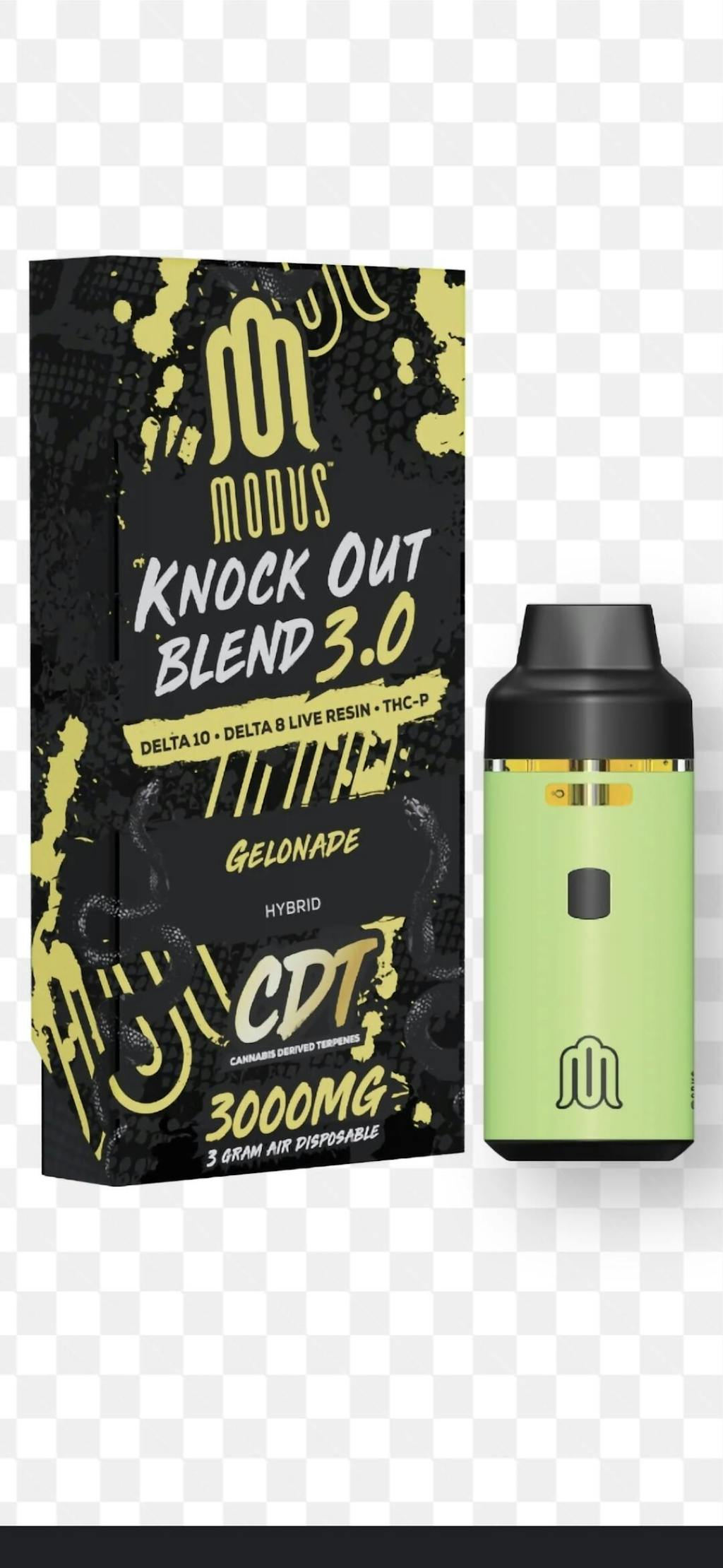 Modus Knockout Delta 8 Carts and Disposables - Modus Brand