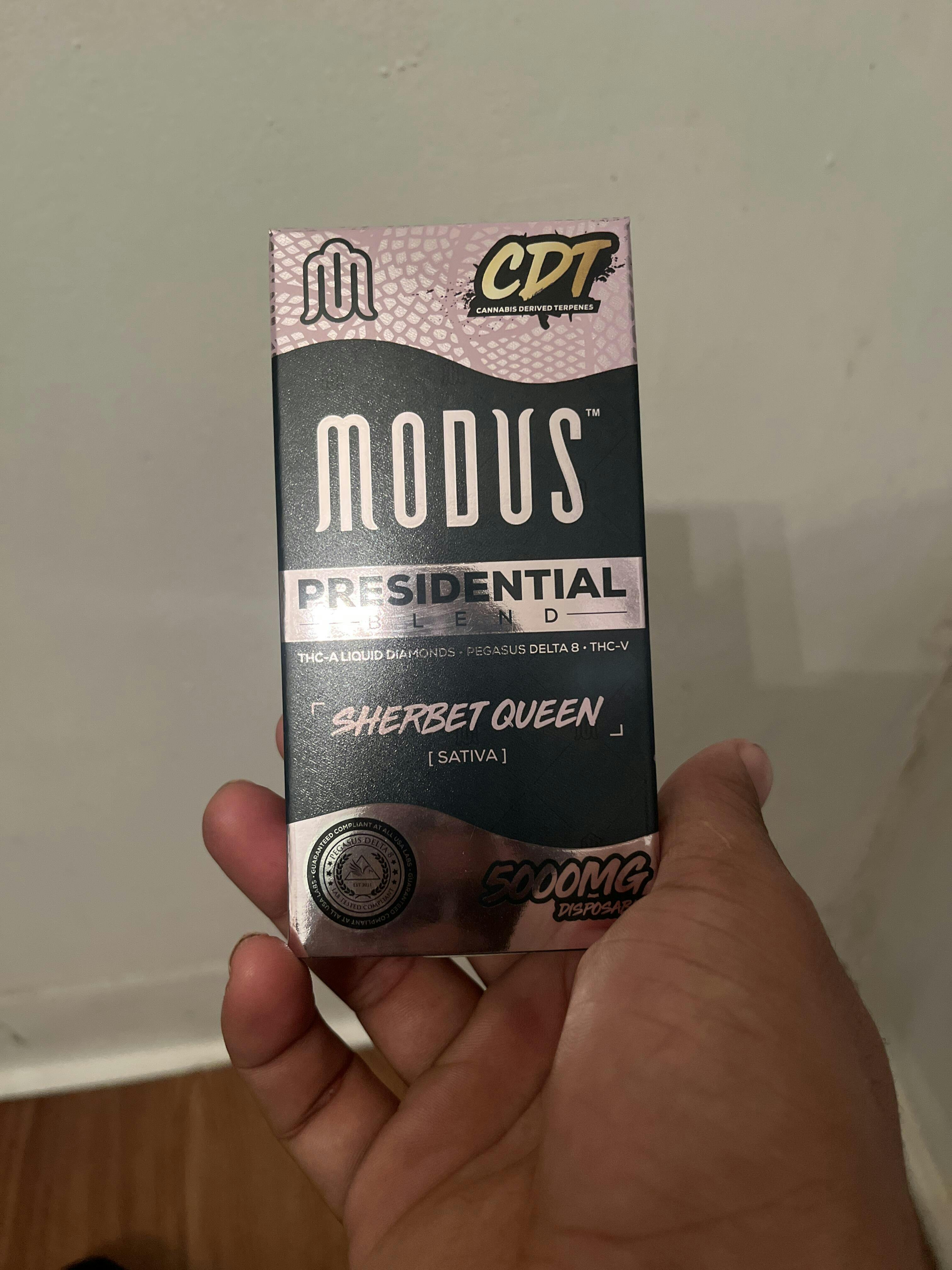 Modus Presidential Blend - The Best Delta Carts & Disposables - Modus Brand