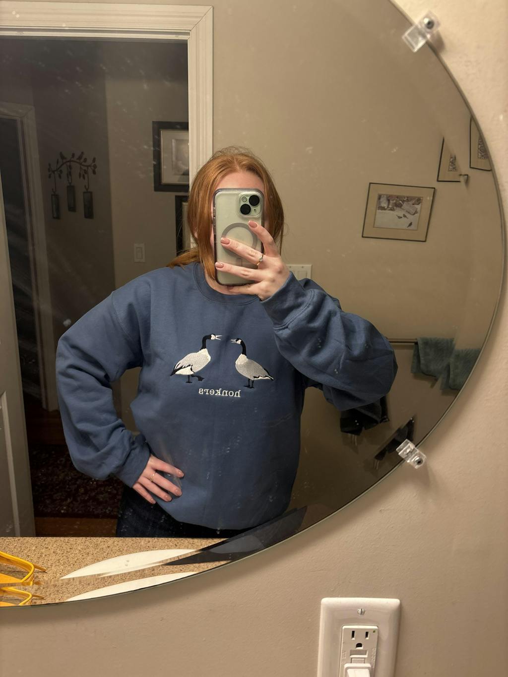 Honkers Embroidered Unisex Sweatshirt – MoeSews