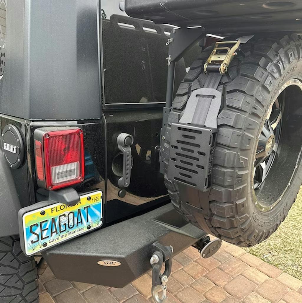 Overland Spare Tire Accessory Mounting Bracket – Mohawk Designs Off Road