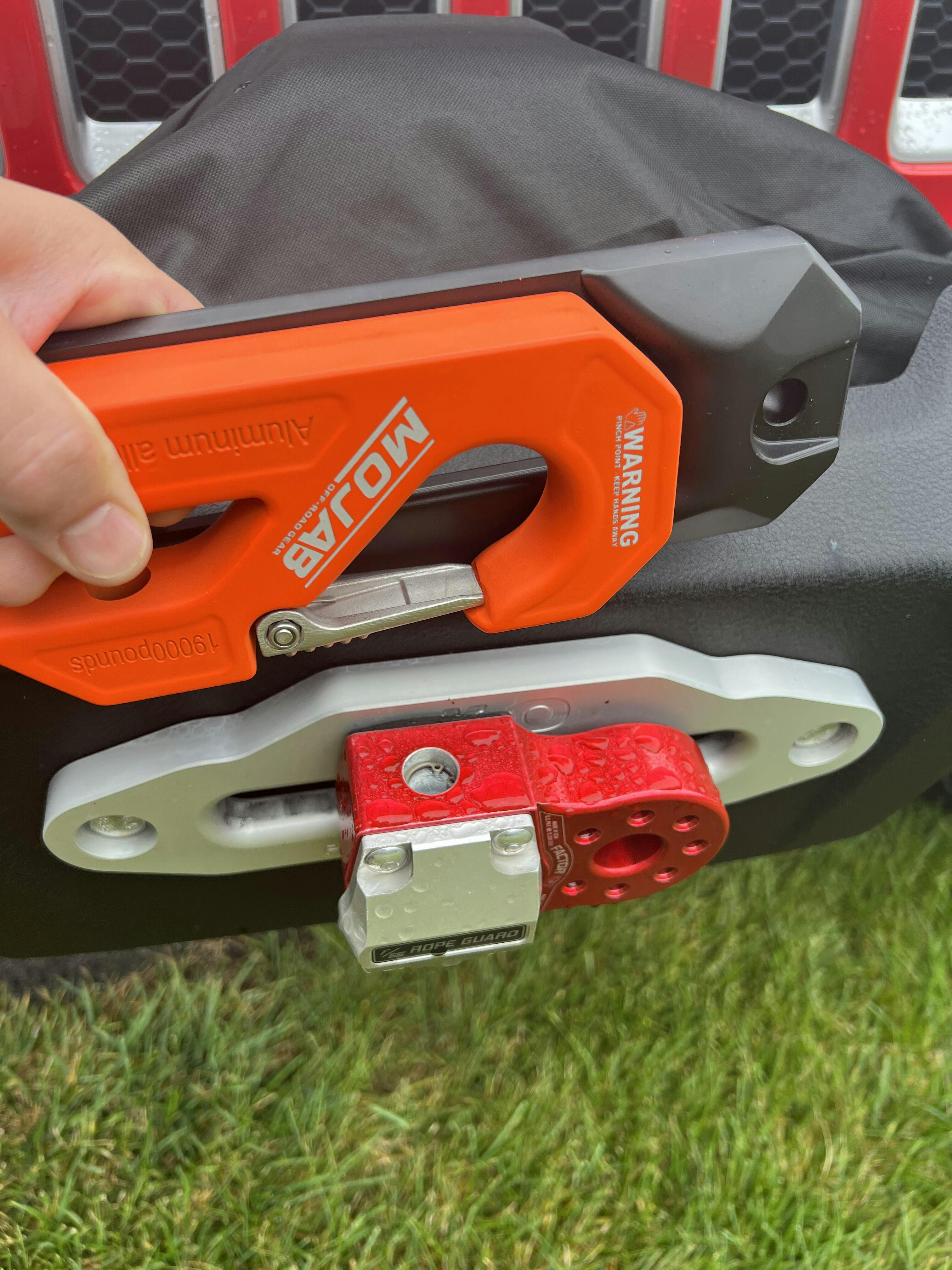 Aluminum Recessed Winch Shackle with Fairlead Kit – MOJAB OFFROAD