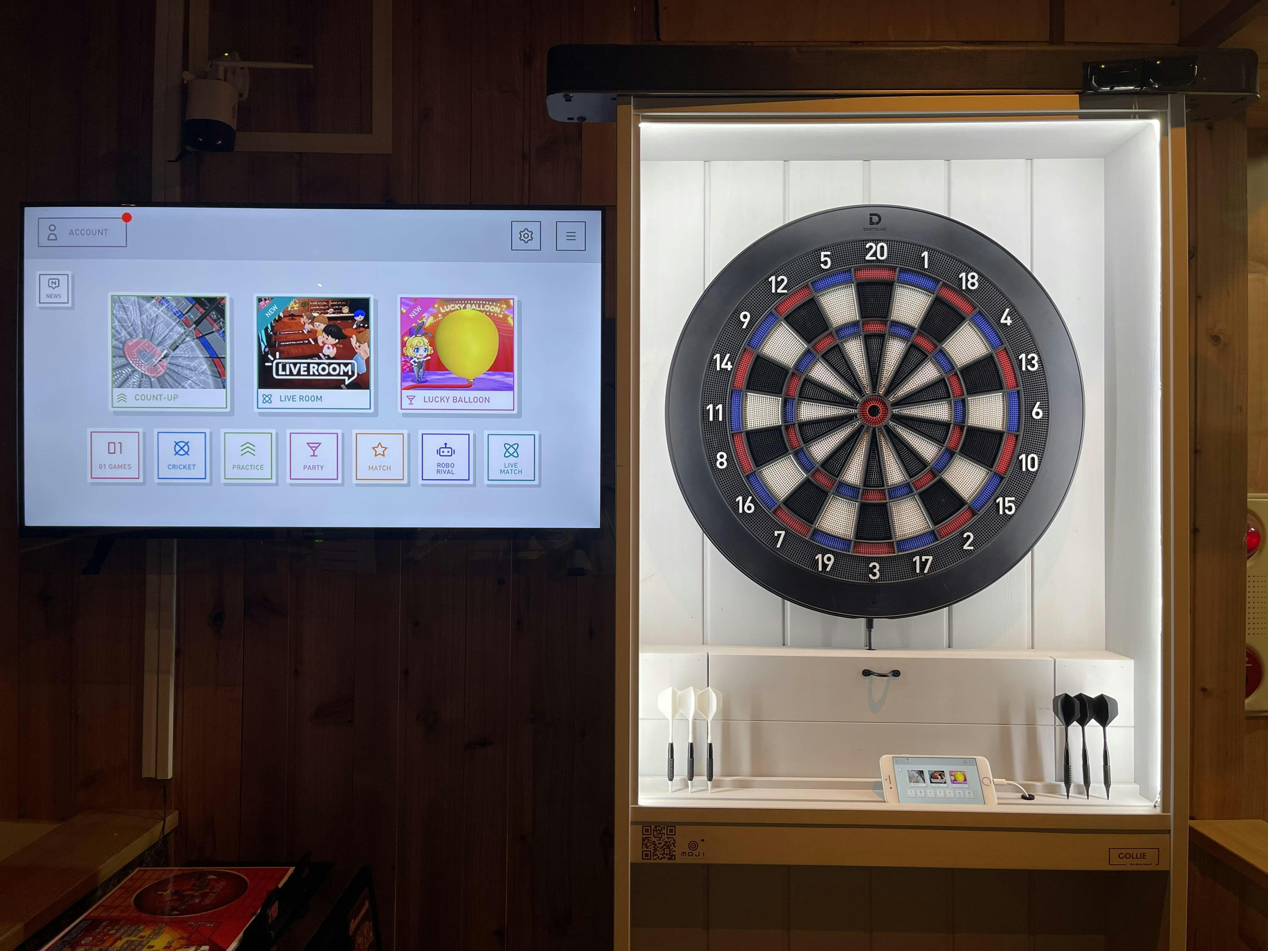 ダーツスタンド コリー – 木製ダーツ台専門店 MOJI darts