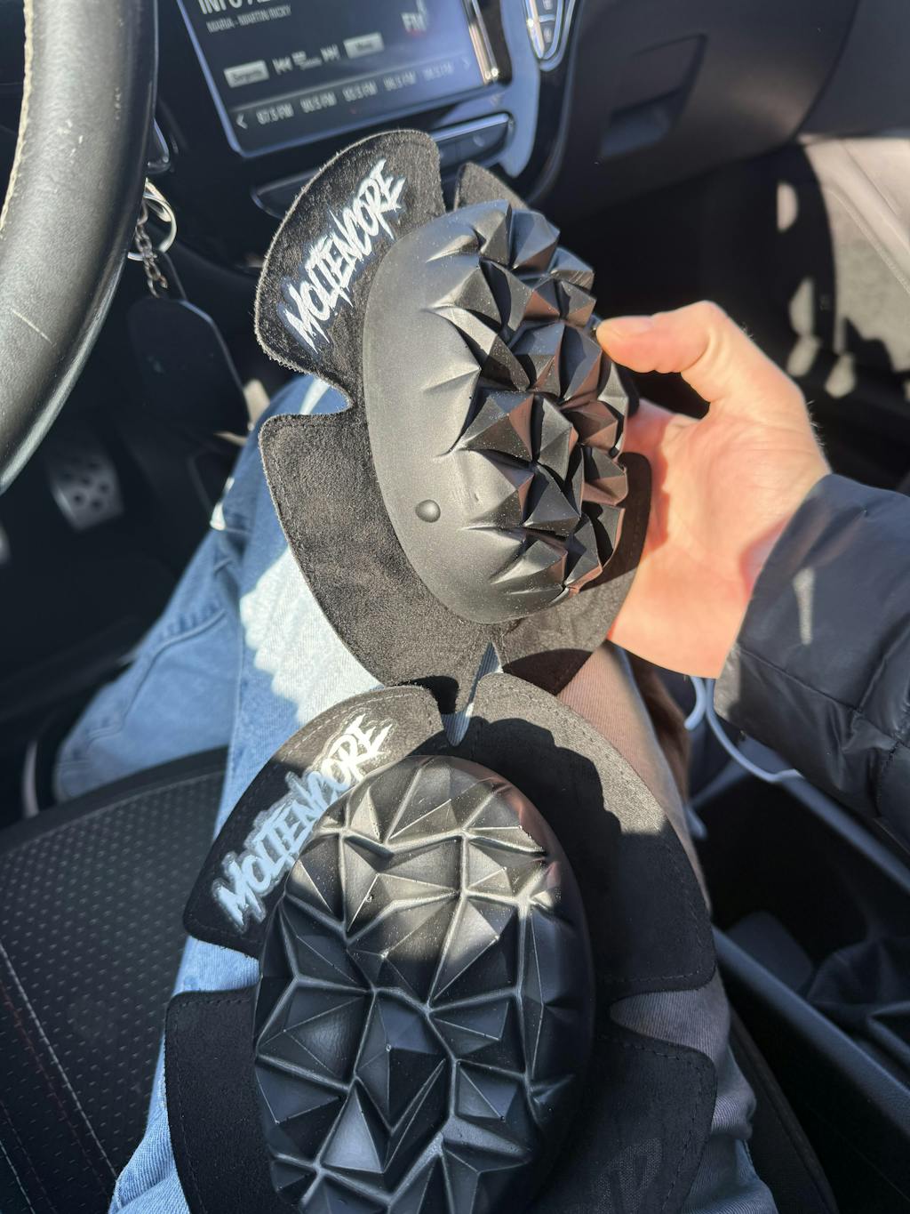 CoreV5 Obsidian Foot Sliders - Intense Sparks and Durability