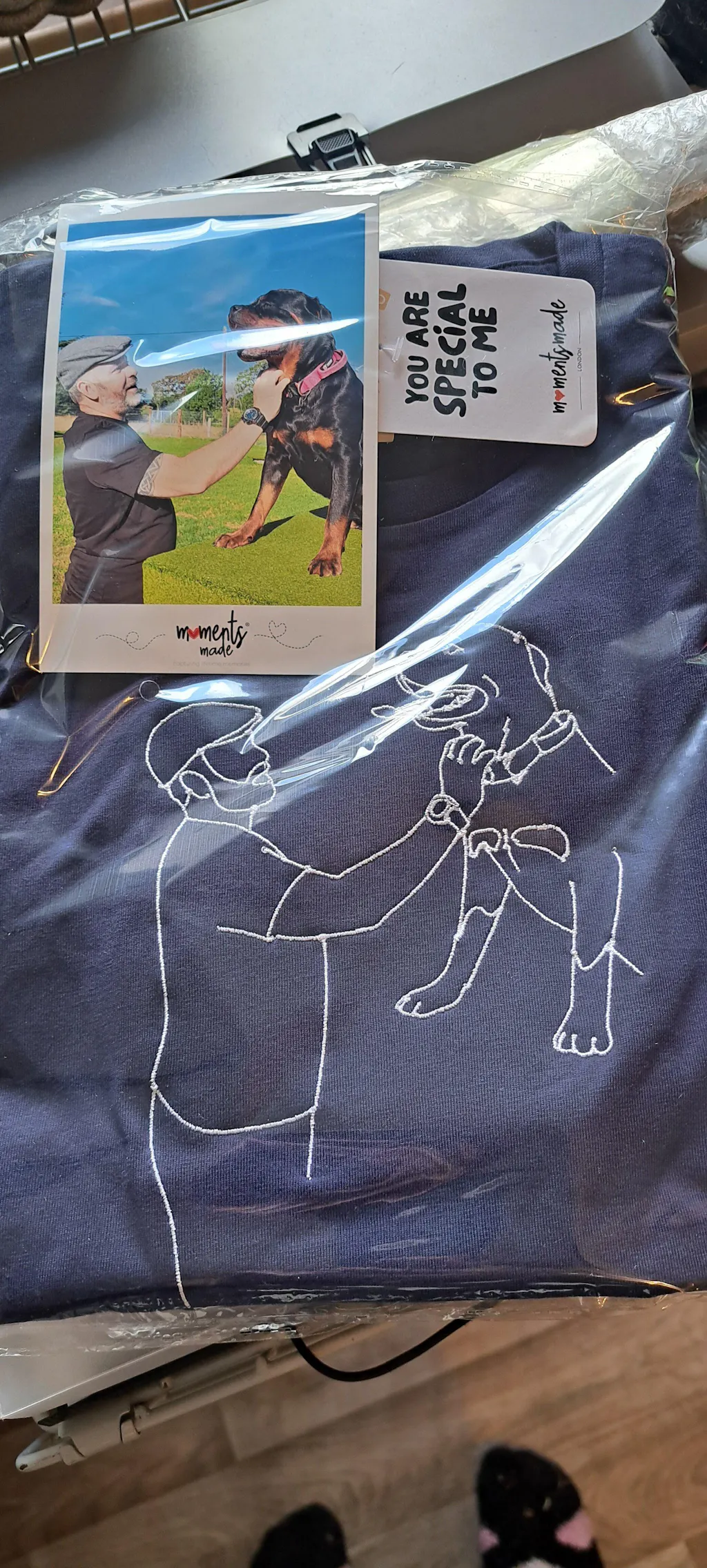 Personalised Hand-drawn Outline Embroidered Hoodies, Sweatshirts & Zip ...