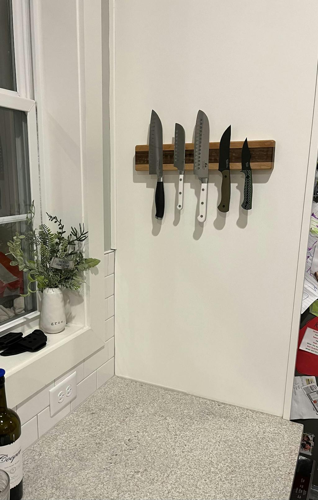 LIMITED EDITION MKC CULINARY KNIFE HANG - DARK WOOD FINISH - Montana ...