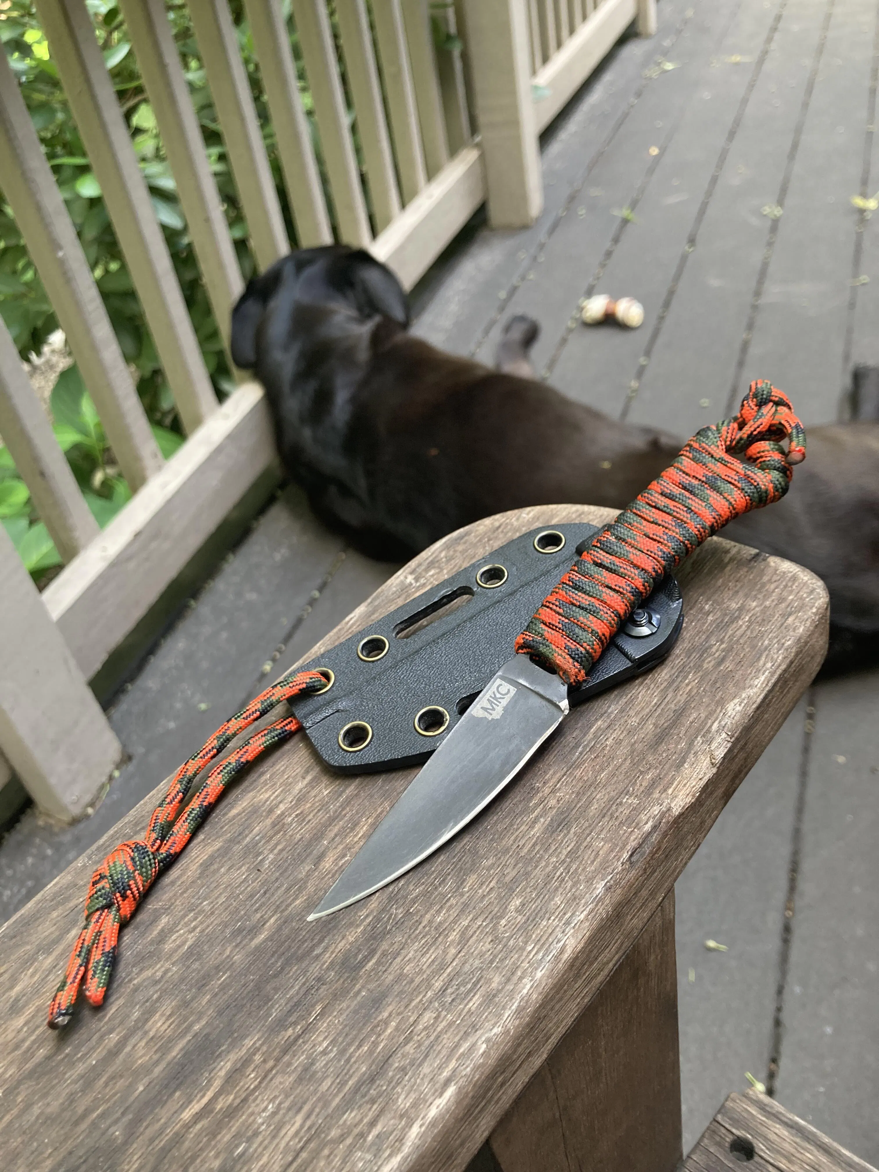THE MINI-SPEEDGOAT FIXED BLADE - FOREST CAMO - Montana Knife Company