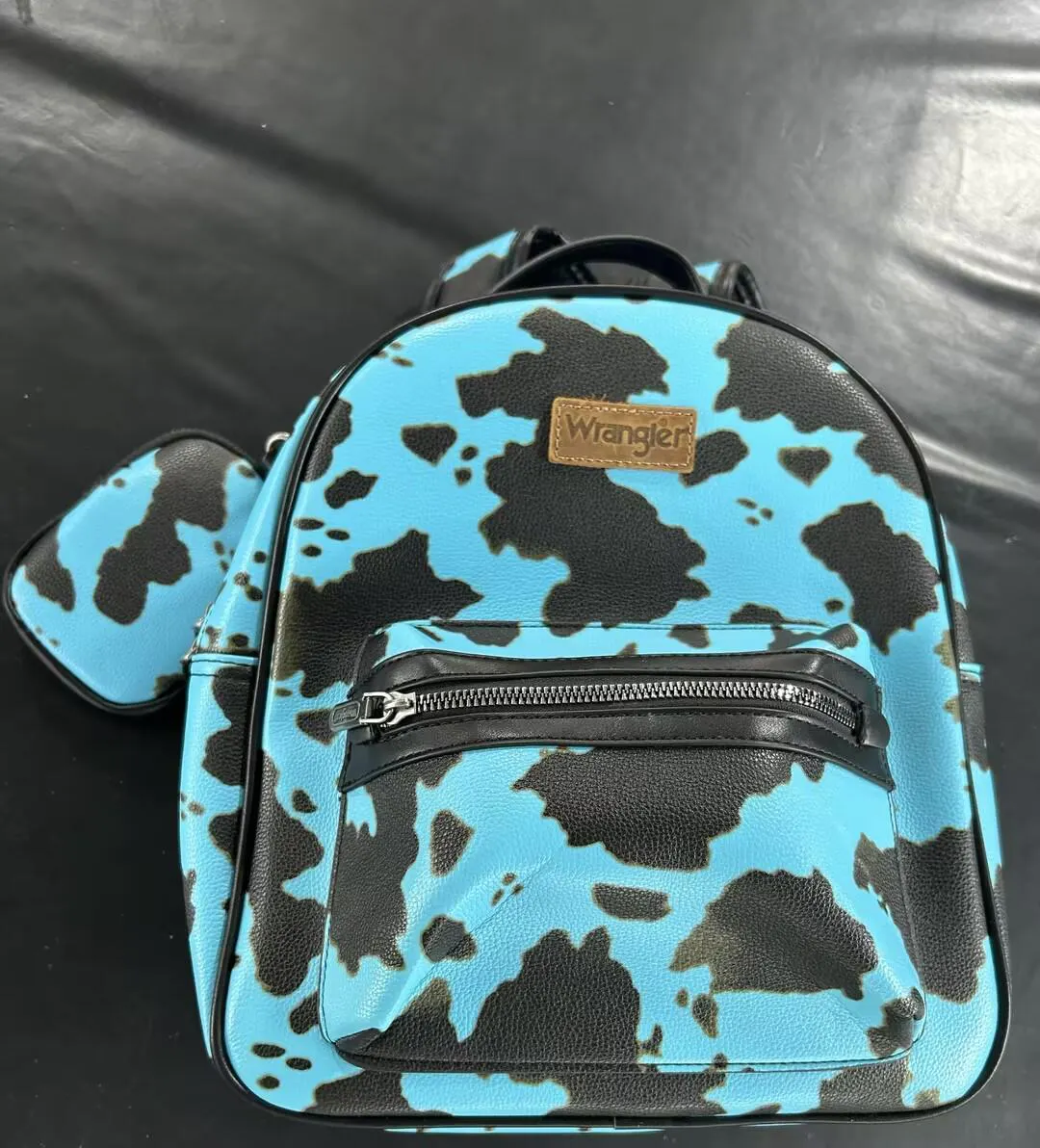 Wrangler Cow Print Backpack - Montana West – Montana West World