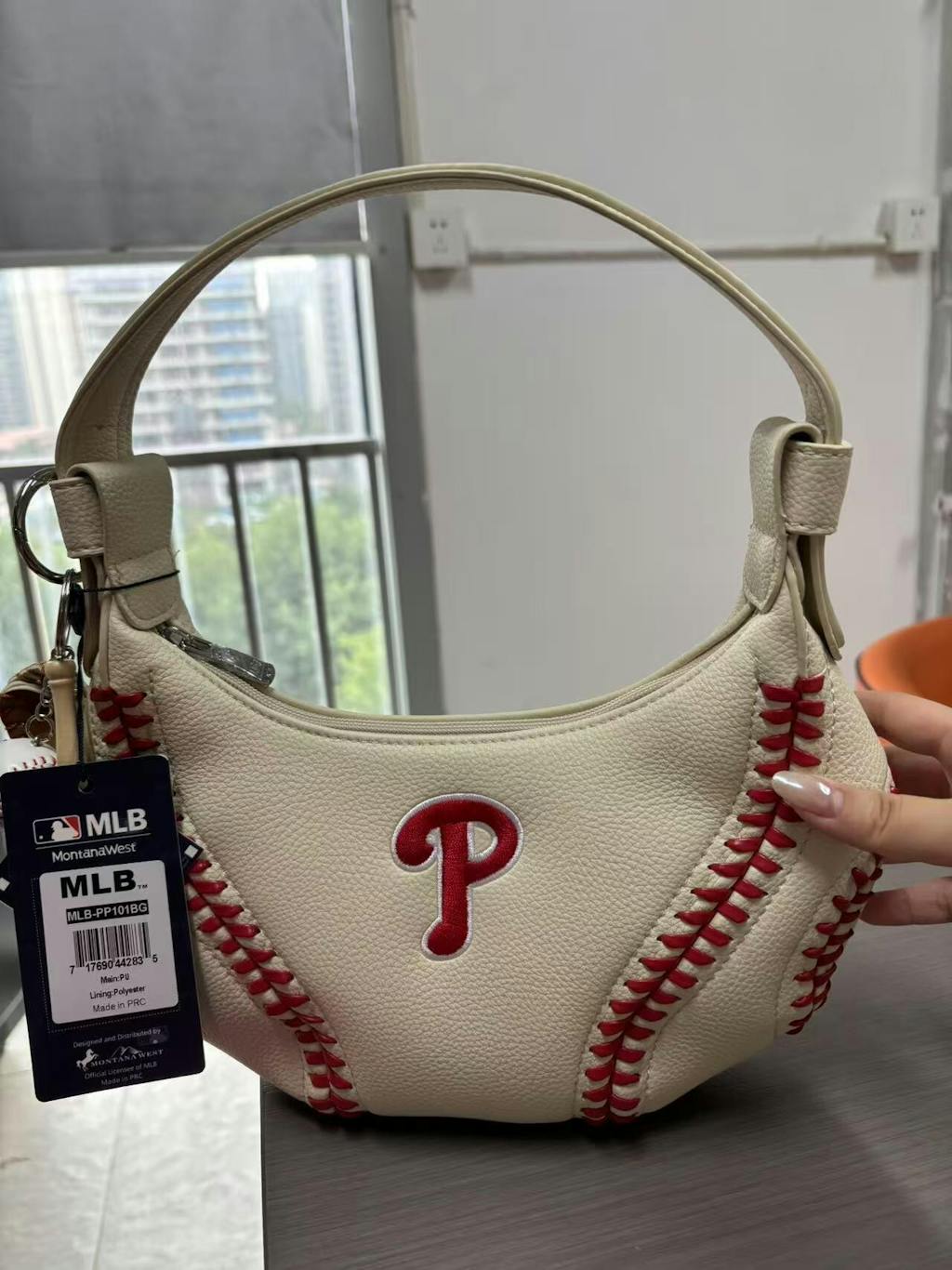 MLB Philadelphia Phillies Team Hobo Bag – Montana West World